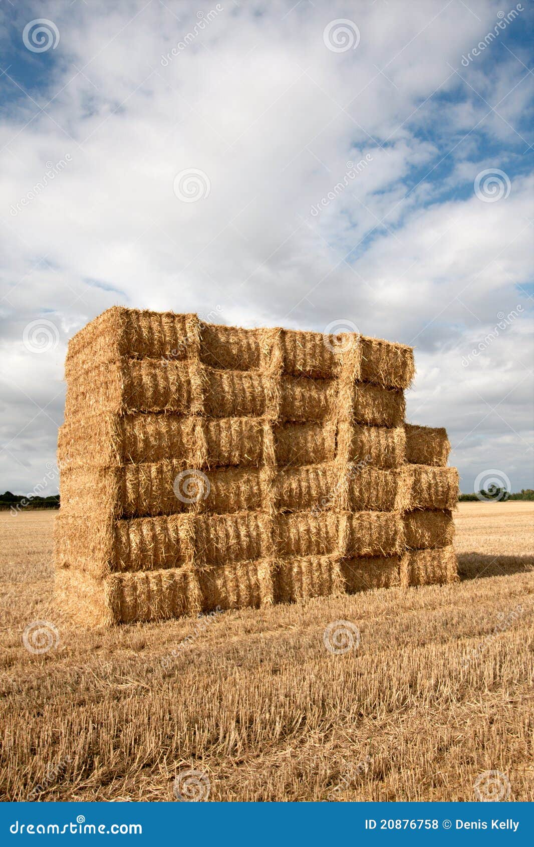 Haystack stock photo. Image of field, farm, large, farmland - 20876758