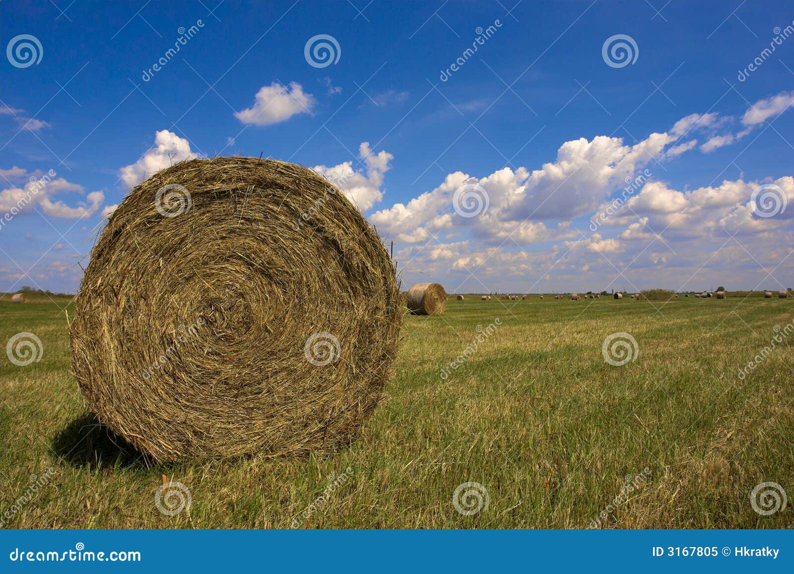 Haystack stock image. Image of season, harvest, weather - 3167805
