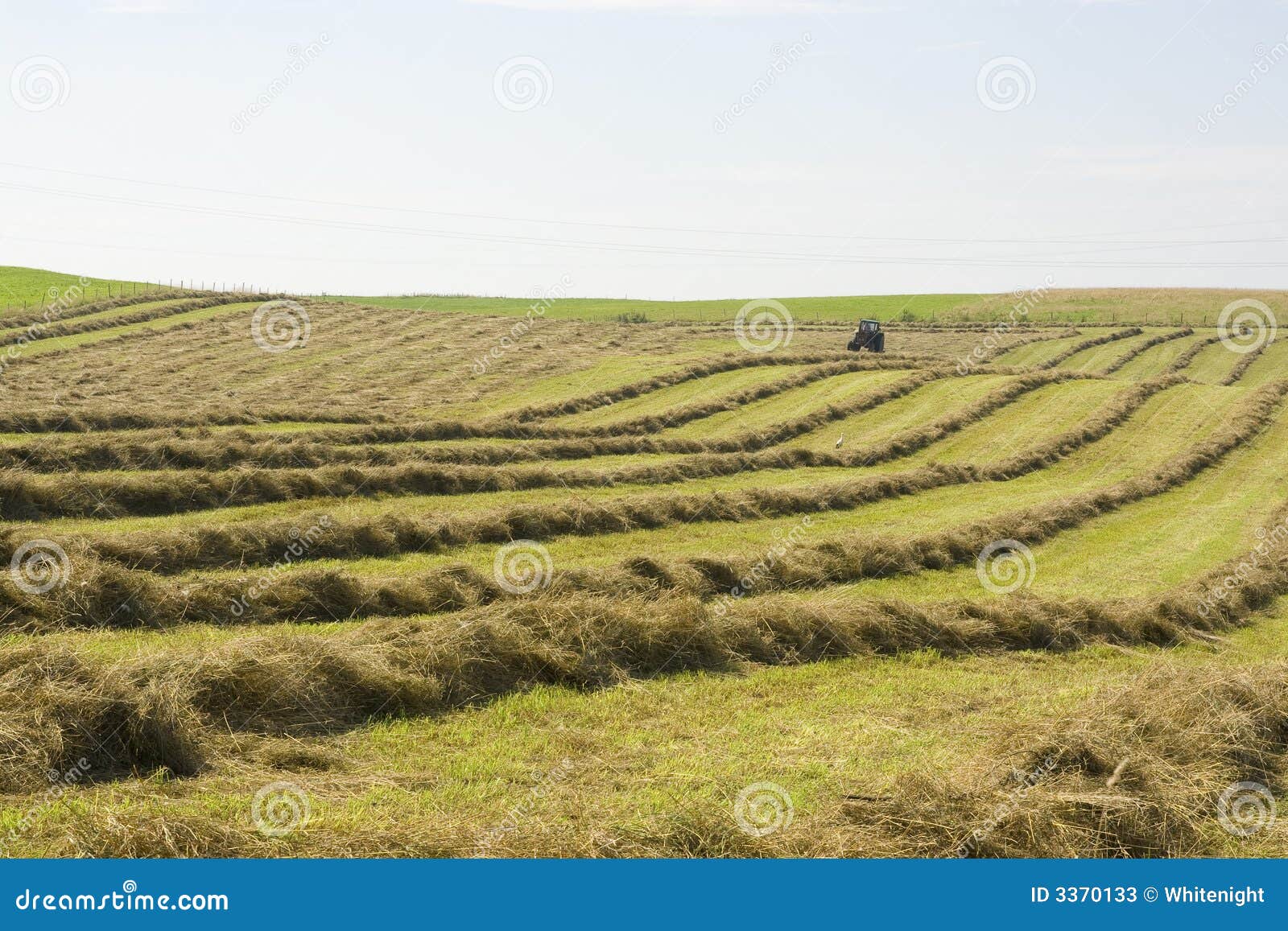 Haystack stock image. Image of hayfield, haystack, autumn - 3370133