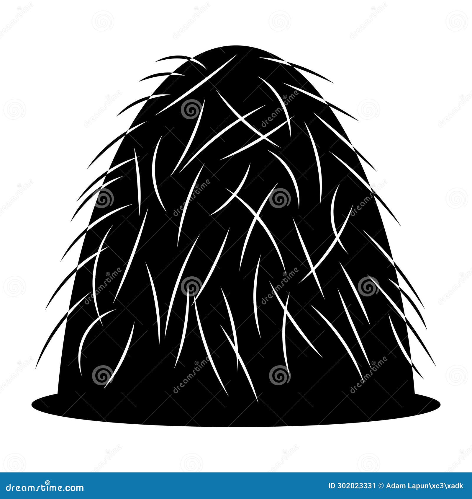 Needle In A Haystack Stock Illustration | CartoonDealer.com #55918