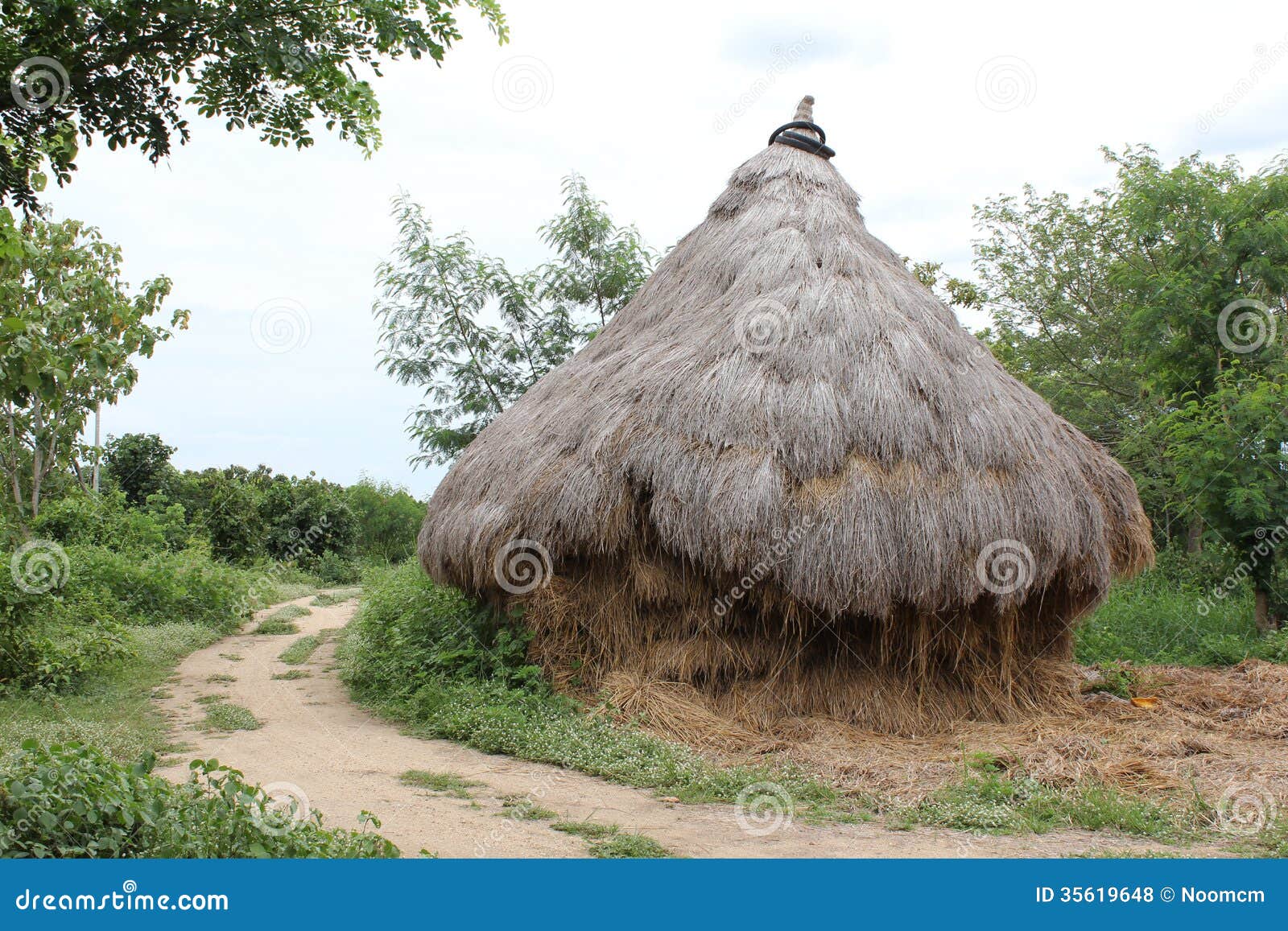 Haystack stock photo. Image of color, husbandry, barn - 35619648