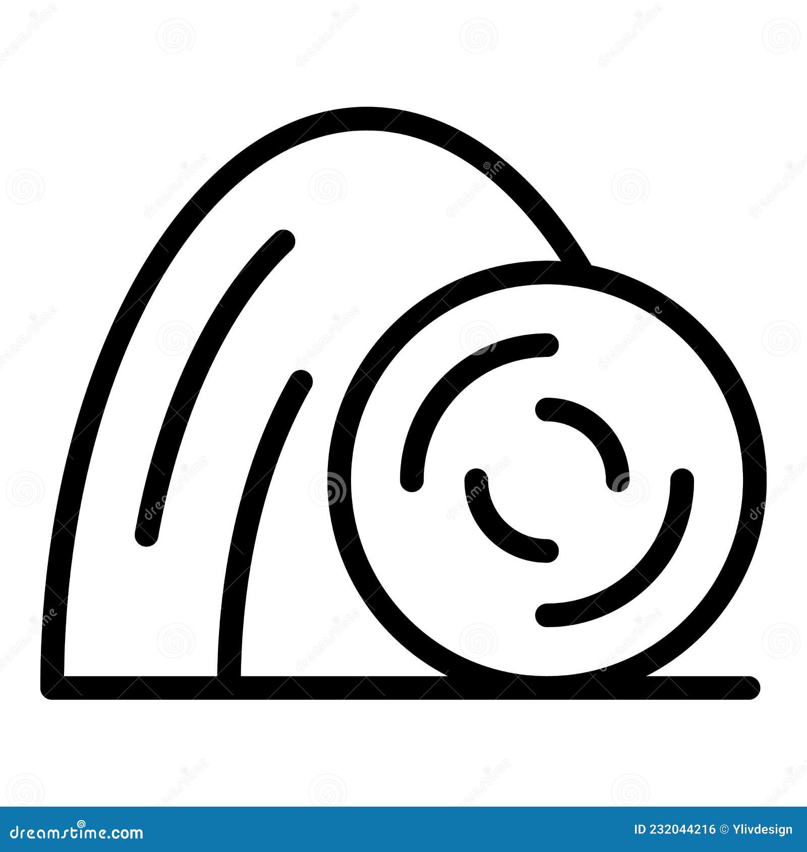 Haystack Icon Outline Vector. Hay Bale Stock Vector - Illustration of ... Haystack Icon Outline Vector. Hay Bale Stock Vector - Illustration of ...