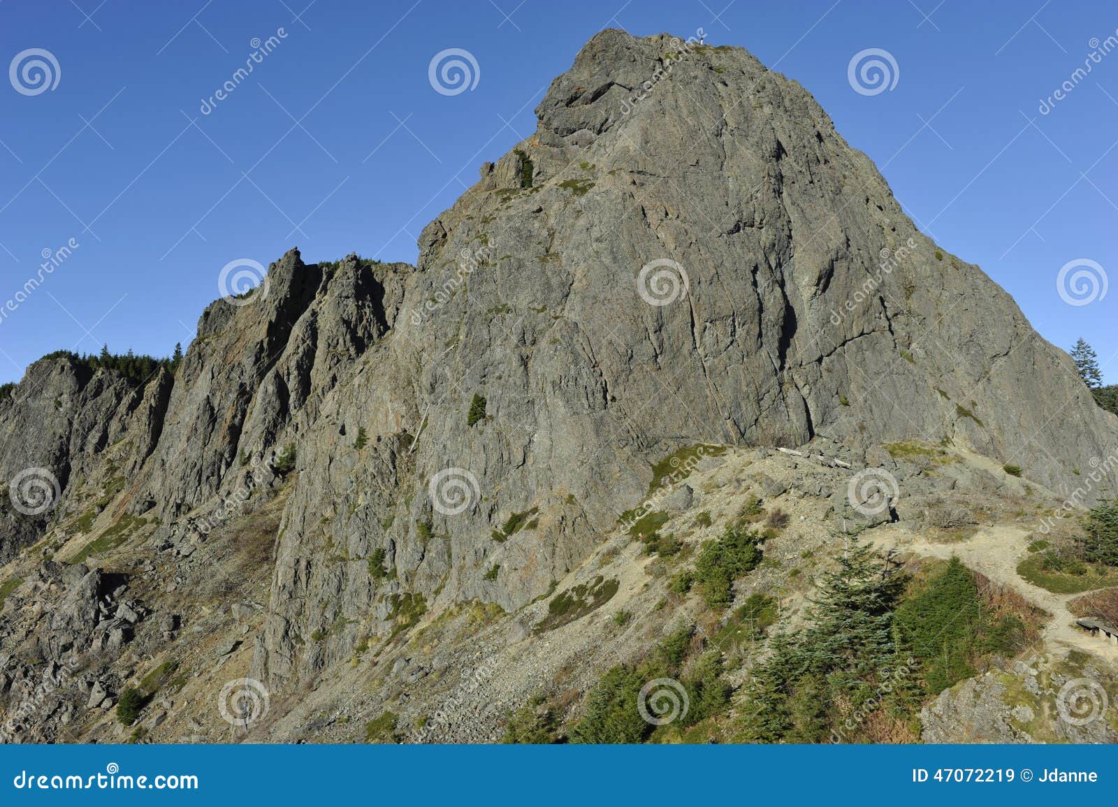 The Haystack of Mount Si, USA Stock Image - Image of panoramic, summit ...