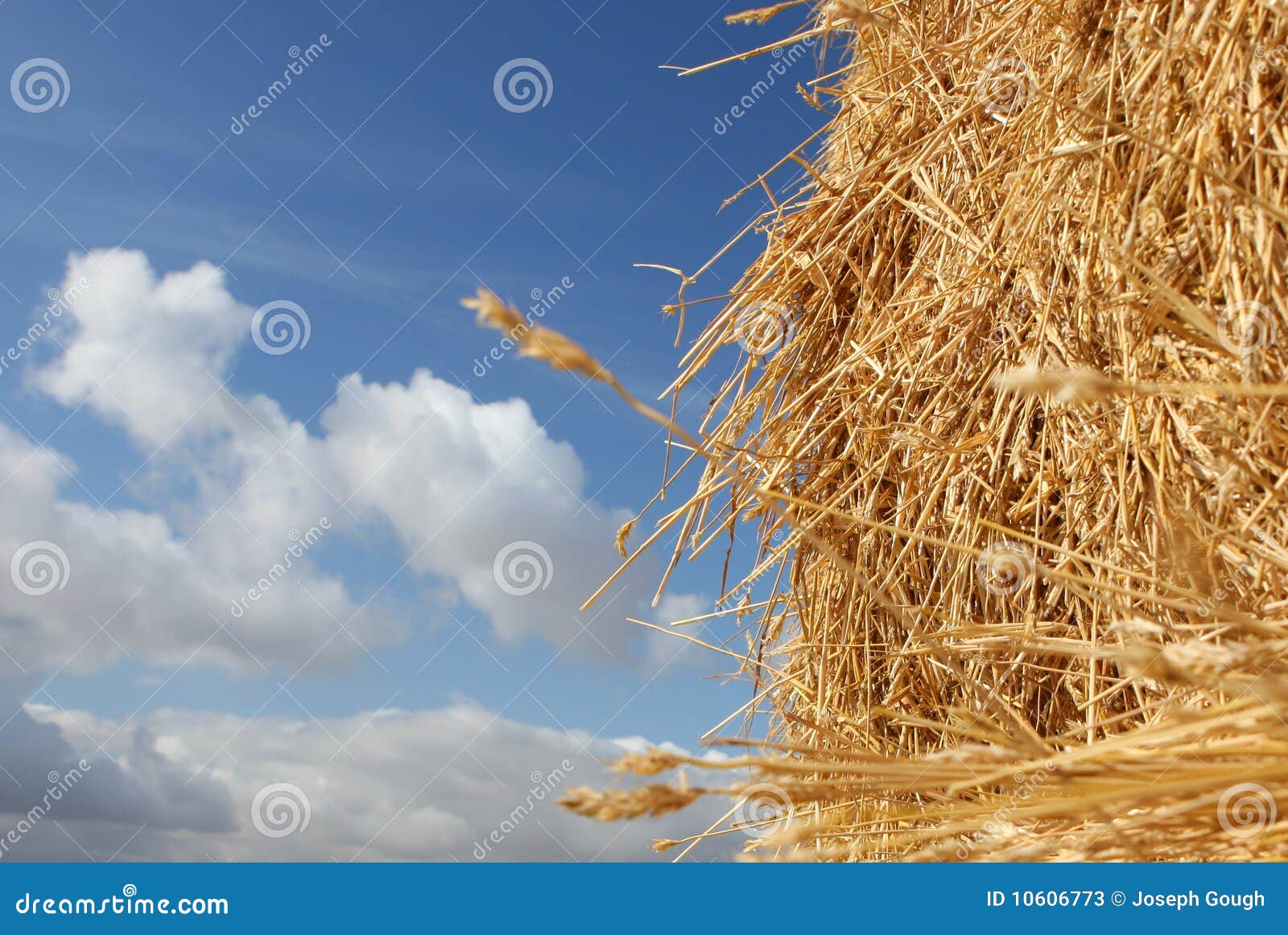 Haystack in Summer stock image. Image of meadow, landscape - 10606773