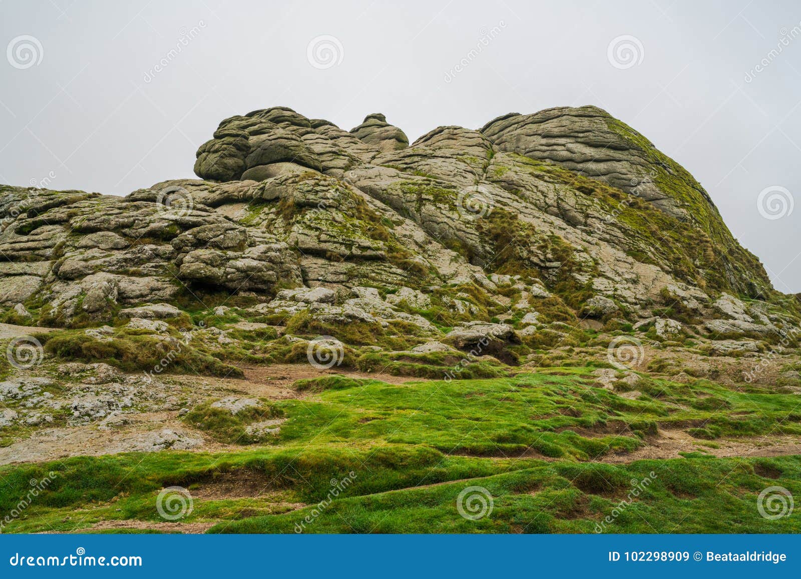 Haytor Rocks in Dartmoor, Devon, UK Stock Image - Image of national ...