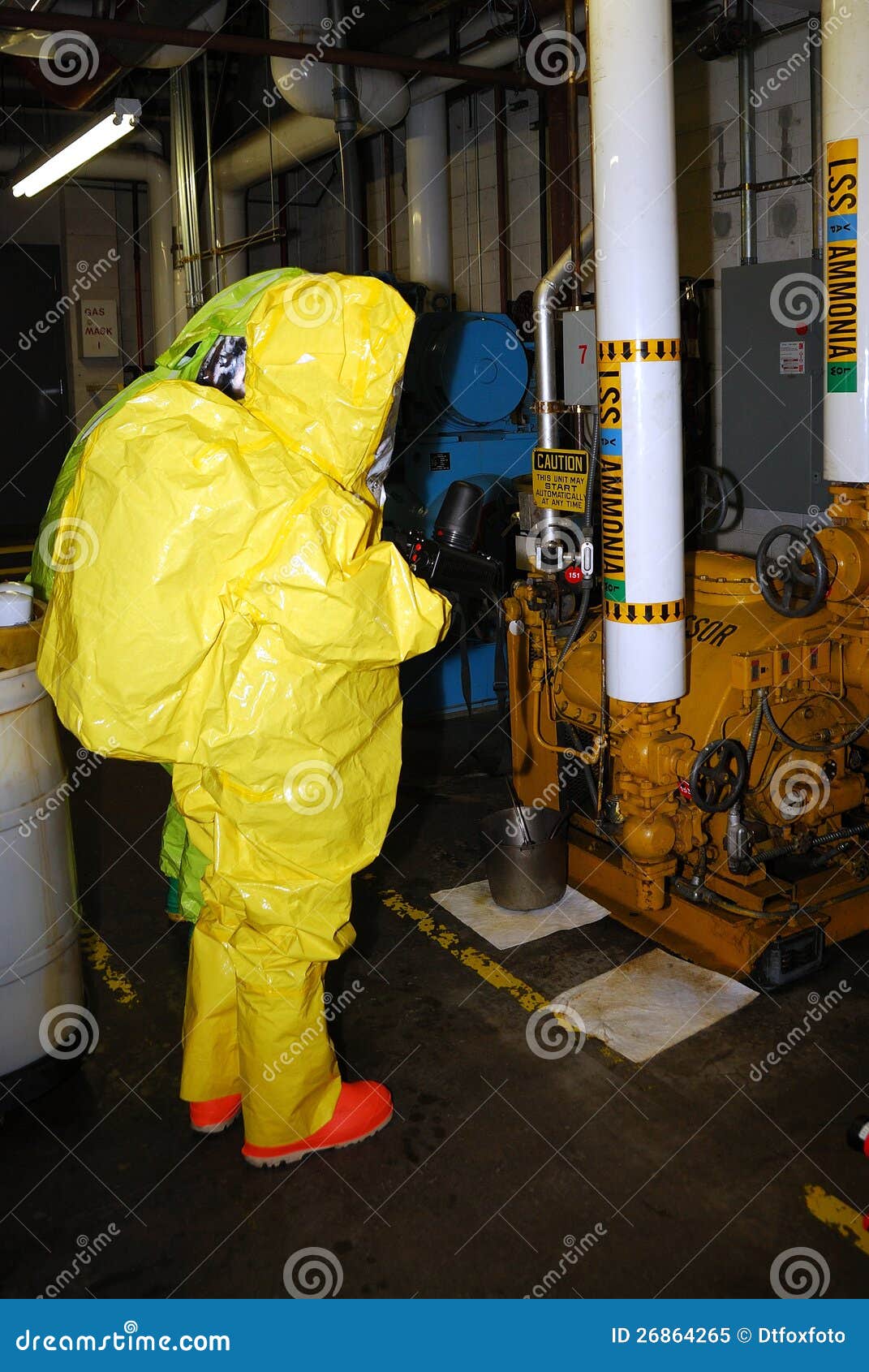 Haz Mat Entry stock image. Image of encapsulating, emergency - 26864265