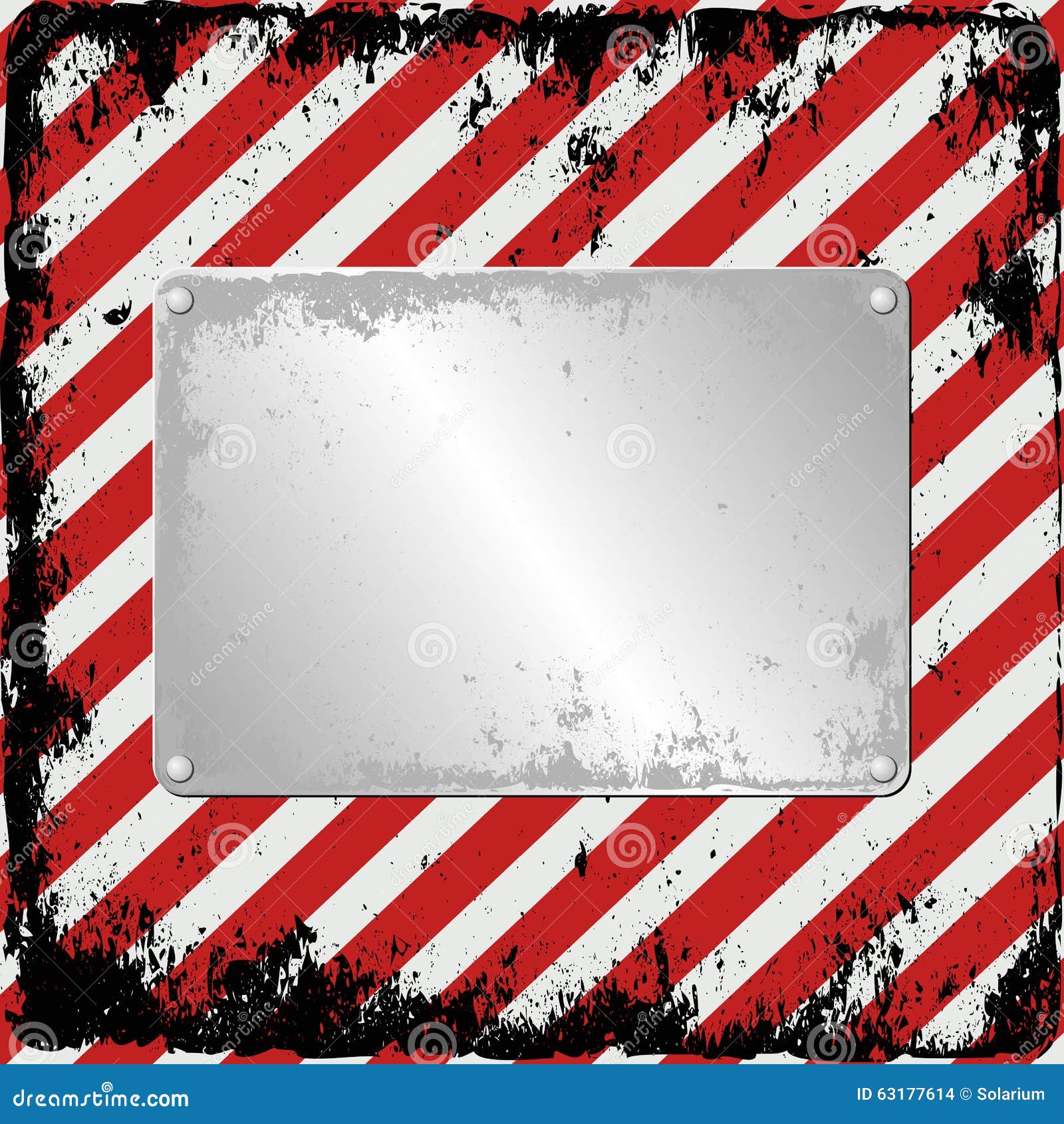 Hazard stock vector. Illustration of warning, construction - 63177614