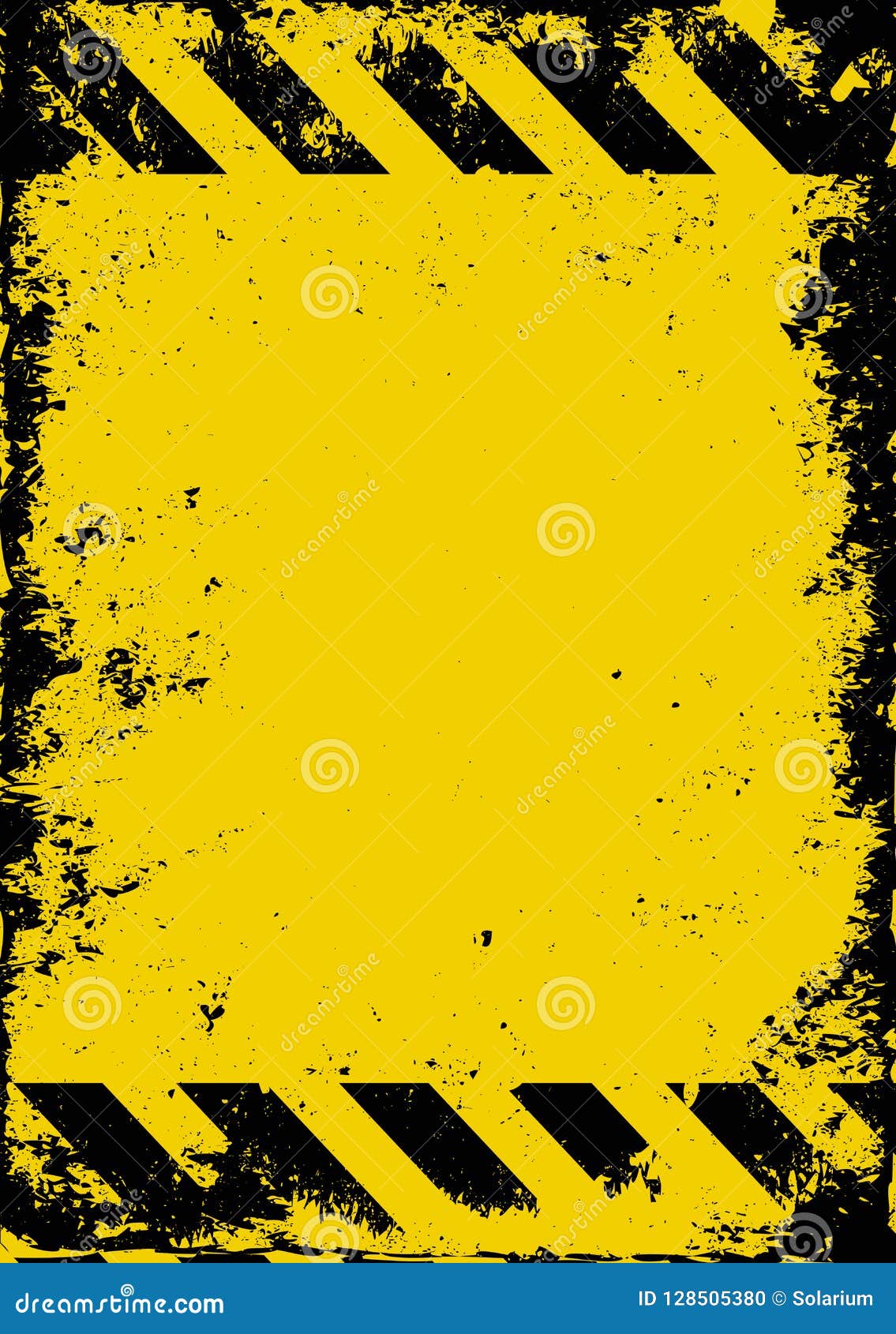 Hazard stock vector. Illustration of barrier, background - 128505380