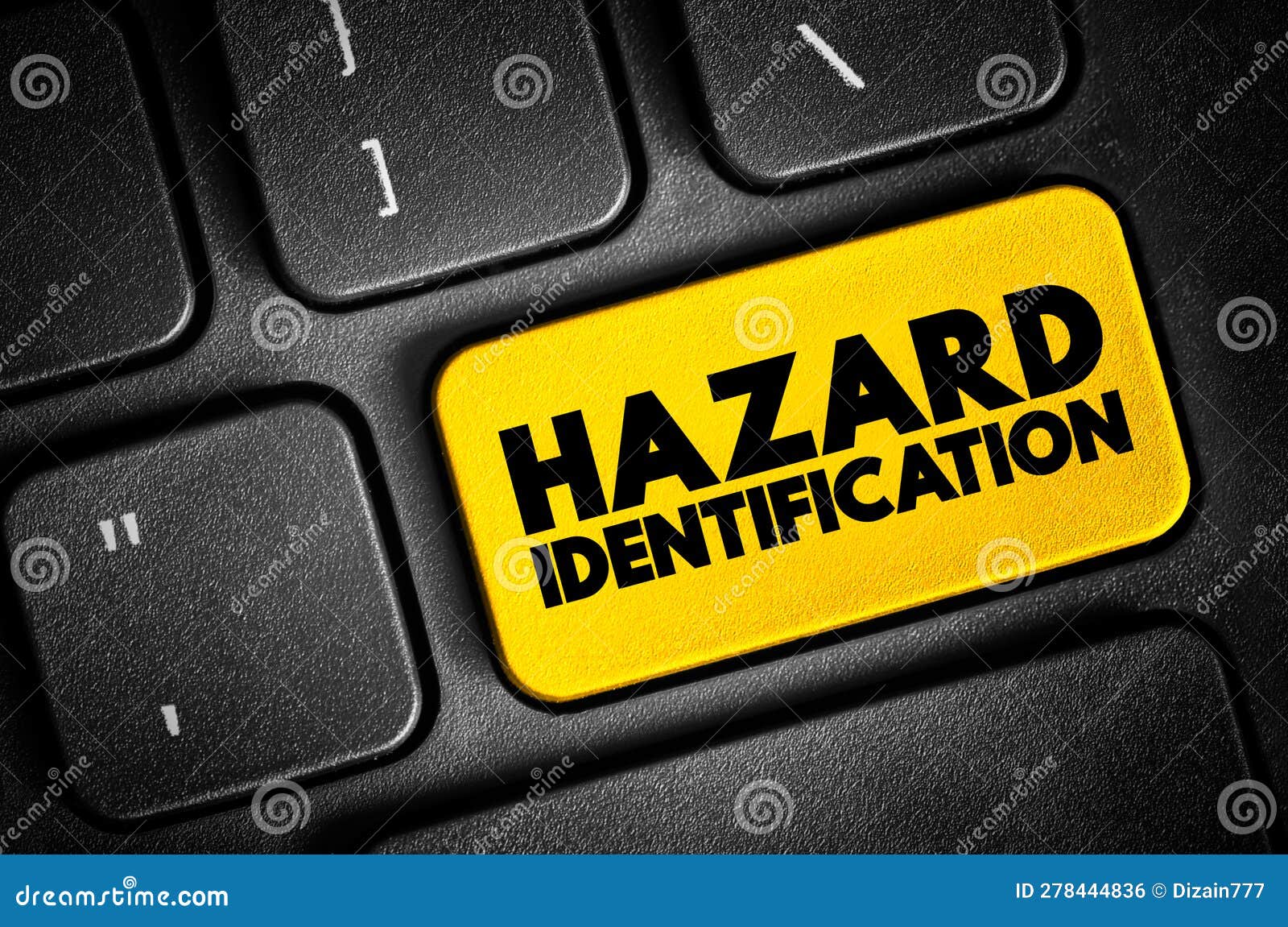 Hazard Identification And Risk Assessment Concept. Stock Photography ...