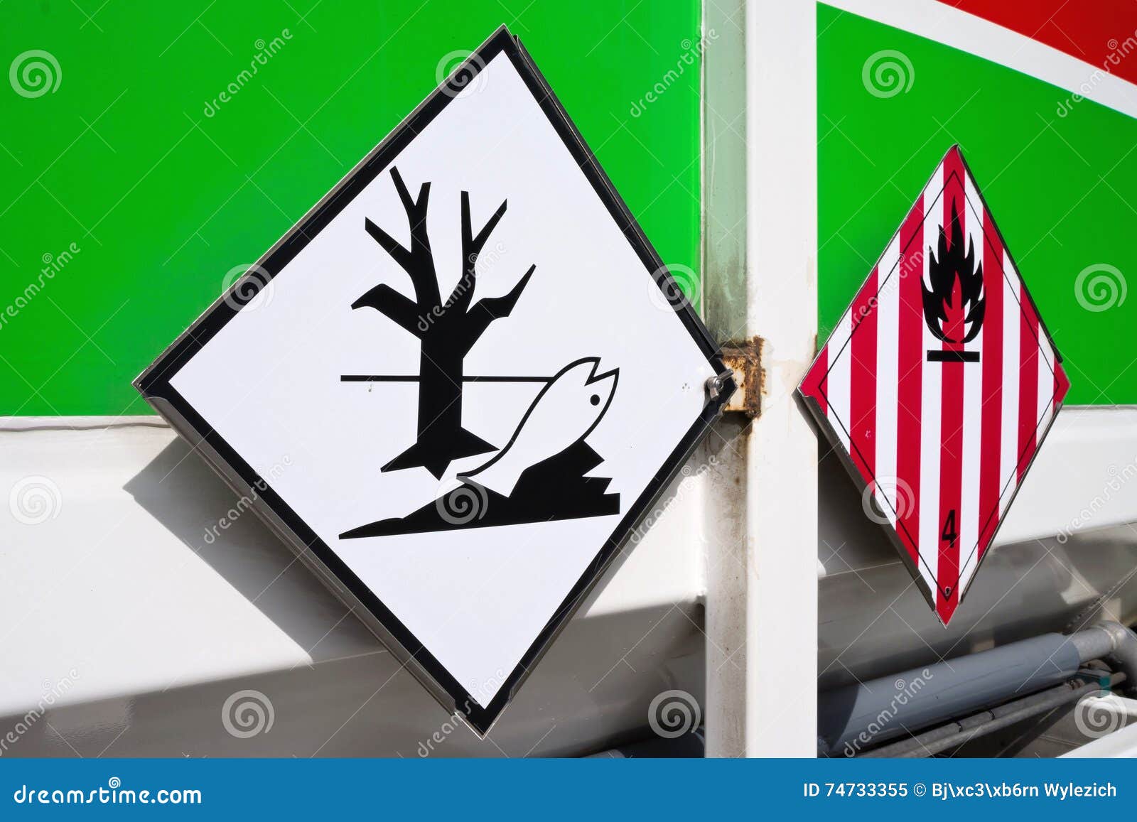 Hazard Labels Stock Image | CartoonDealer.com #13288975