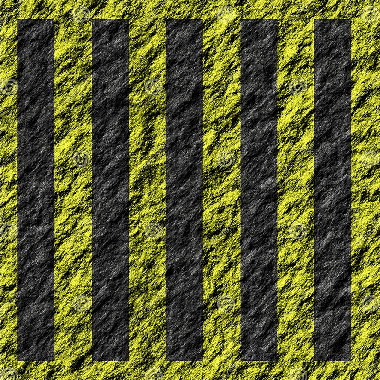 Hazard Lines Illustration stock illustration. Illustration of lane ...