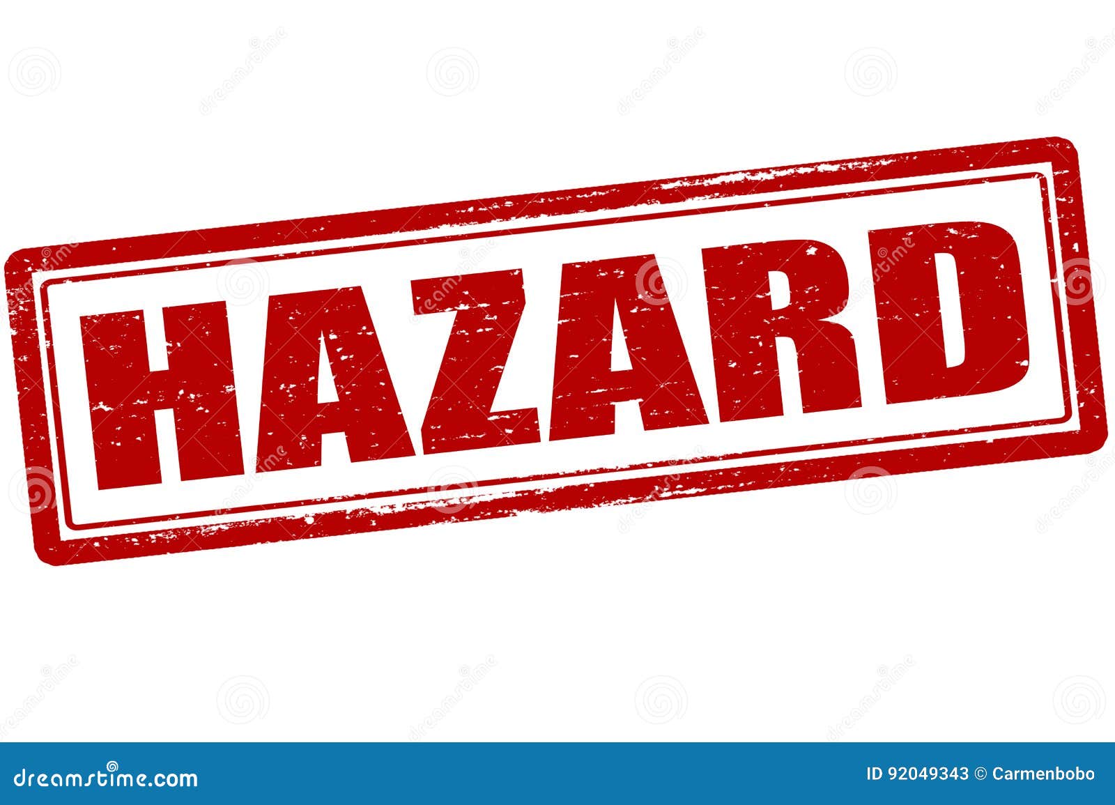 Hazard stock illustration. Illustration of peril, venture - 92049343