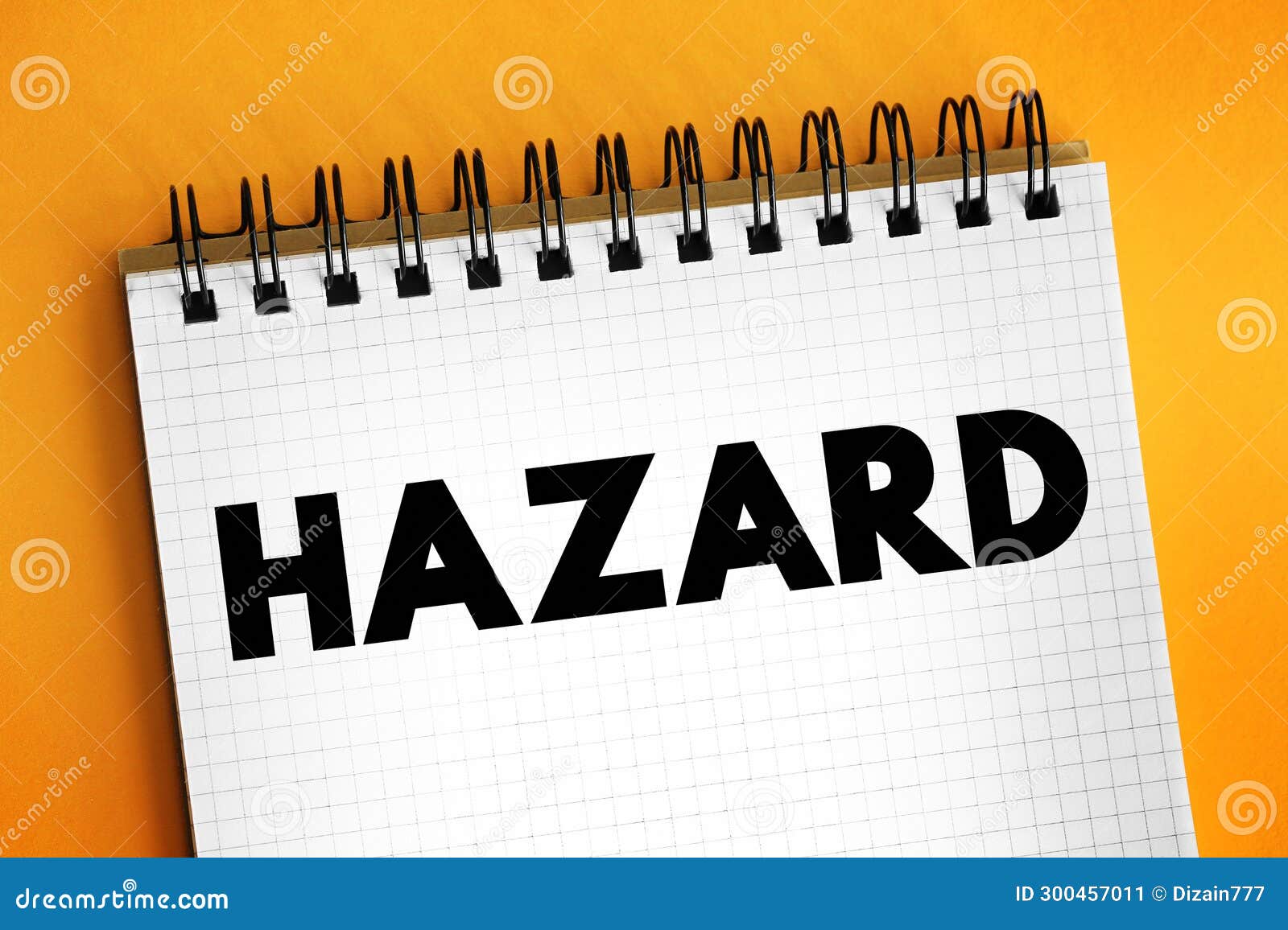 Hazard - Something that is Dangerous and Likely To Cause Damage, Text ...
