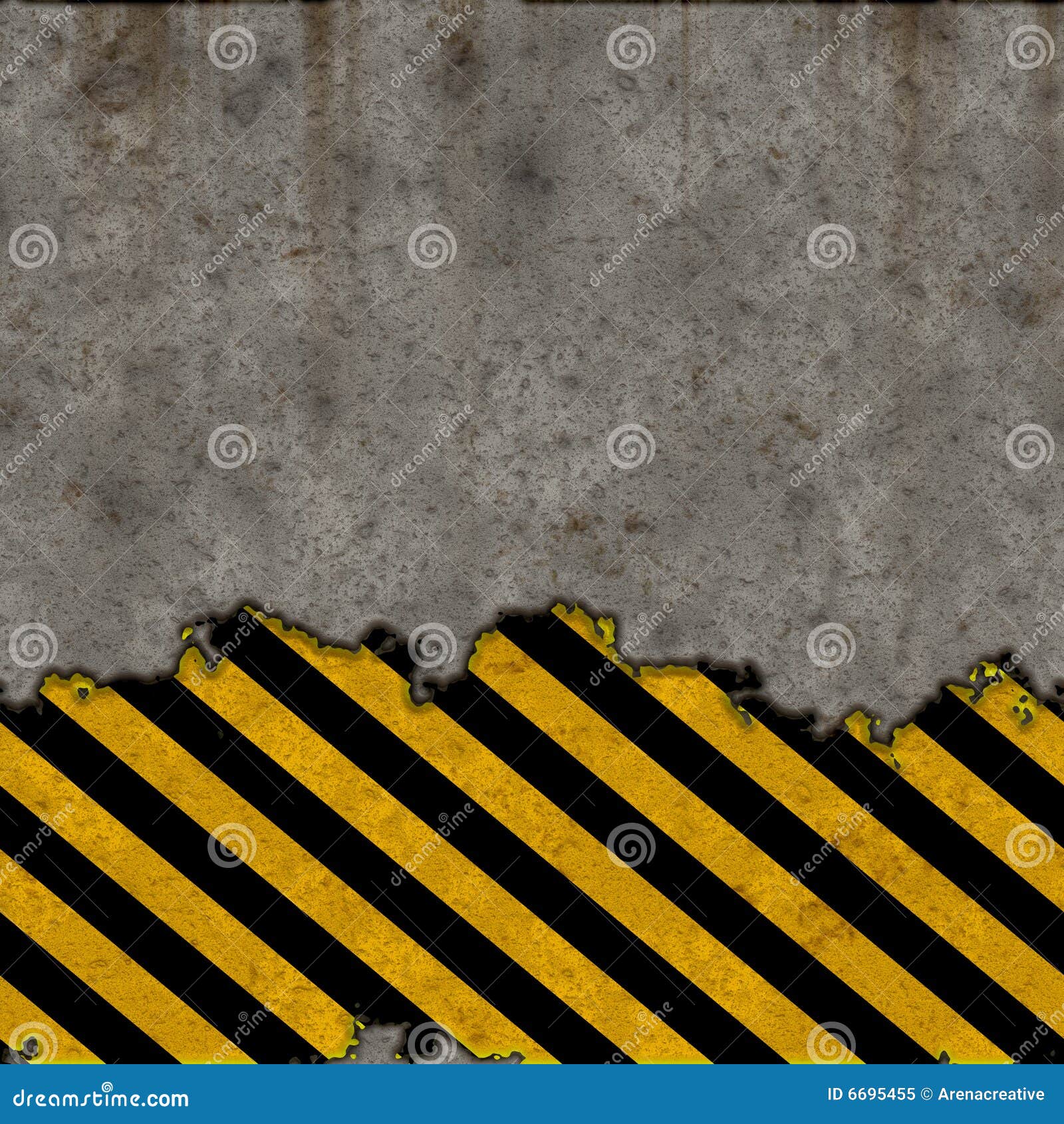 Hazard Stripes Brushed Aluminum Royalty-Free Stock Photo ...