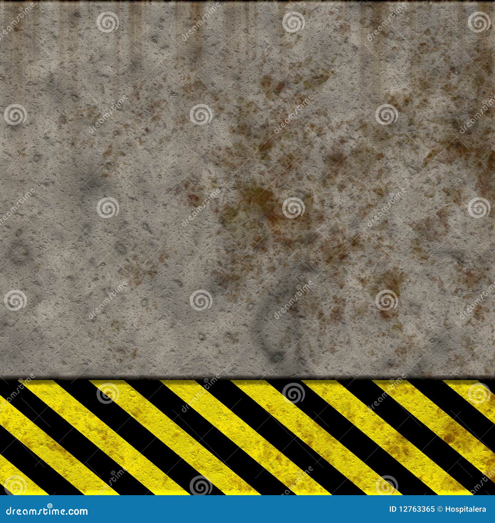 Old Hazard Wall Warning Sign Cartoon Vector | CartoonDealer.com #4025909