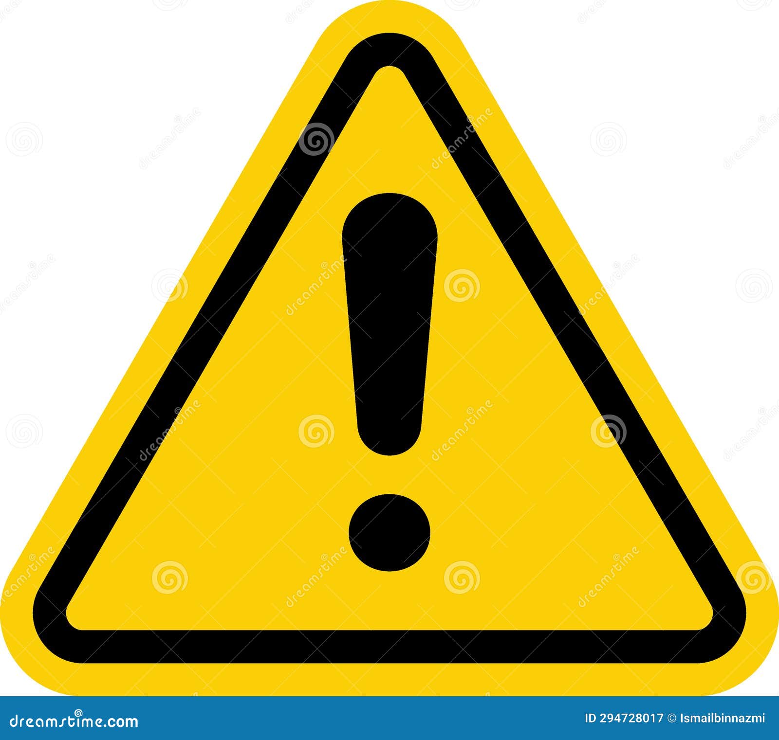 (Hazard Warning Attention Sign with Exclamation Mark Symbol_01 ...