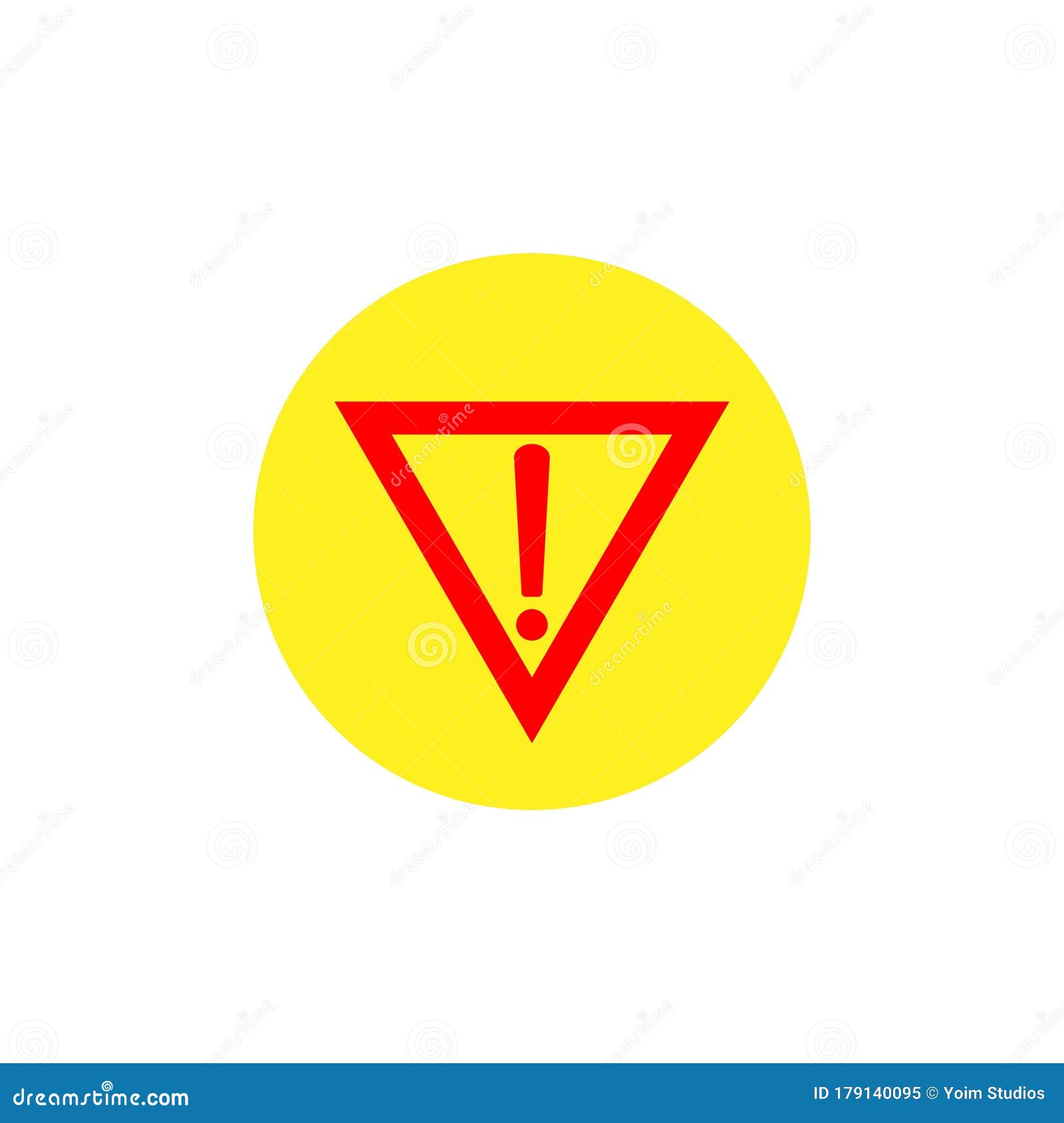 Hazard Warning Attention Sign with Exclamation Mark Symbol Vector ... Hazard Warning Attention Sign with Exclamation Mark Symbol Vector ...