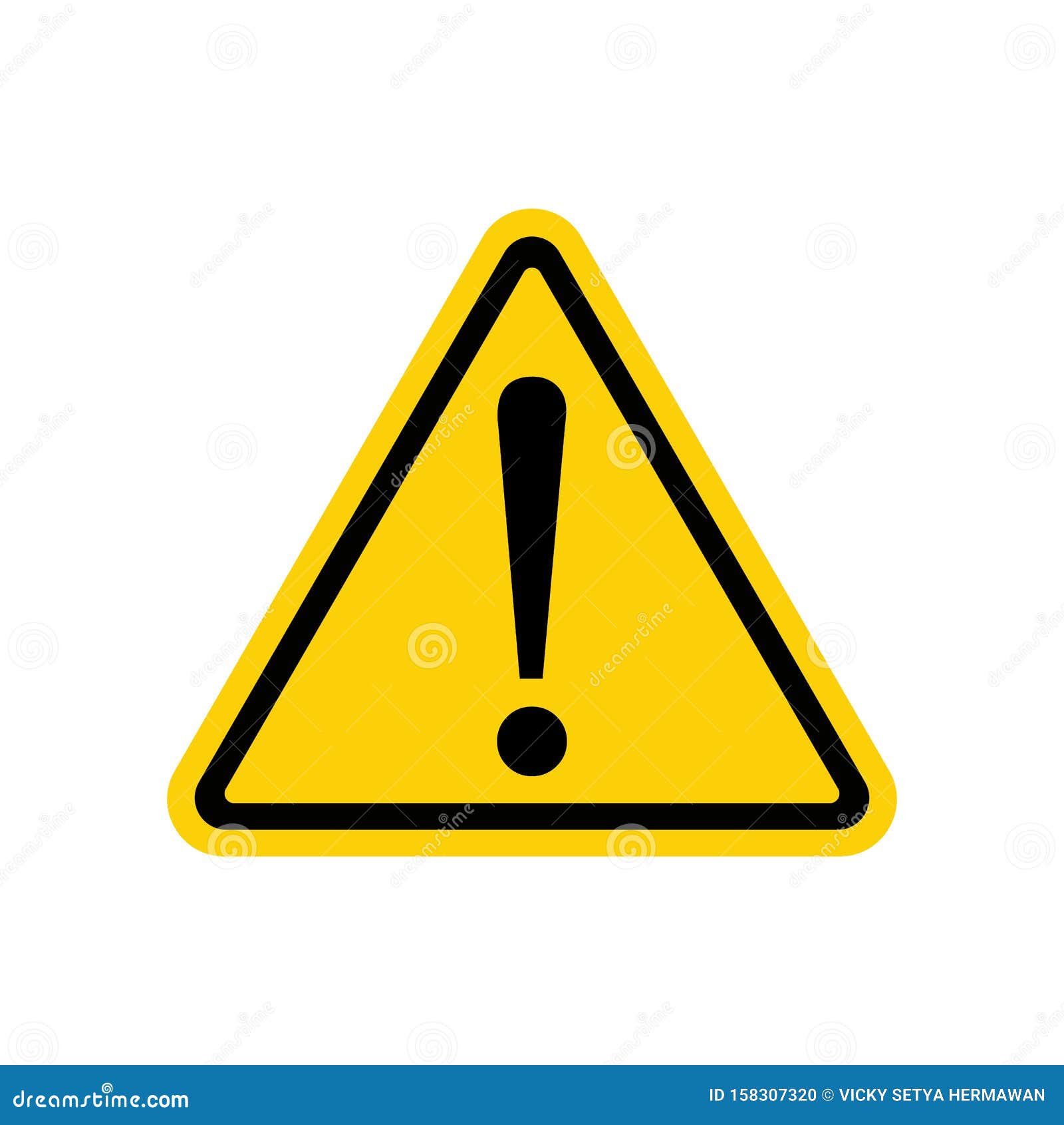 Hazard Warning Attention Sign - Stock Vector, Warning, Stop Sign Icon ... Hazard Warning Attention Sign - Stock Vector, Warning, Stop Sign Icon ...