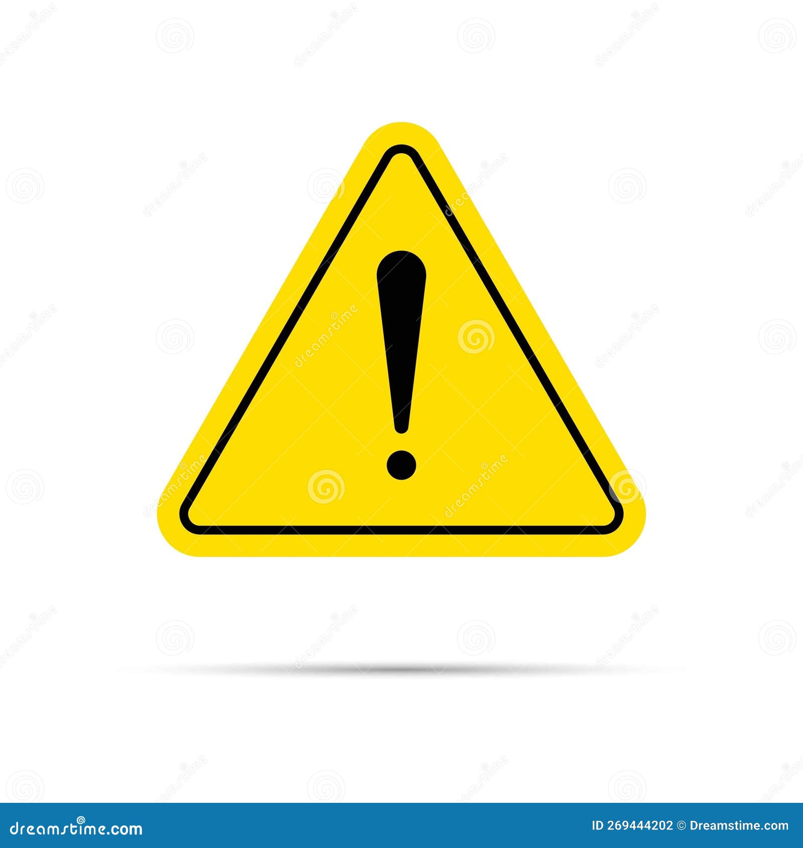 Hazard Warning Symbol. Vector Warning Icon, Danger Sign, Problem Icon ...