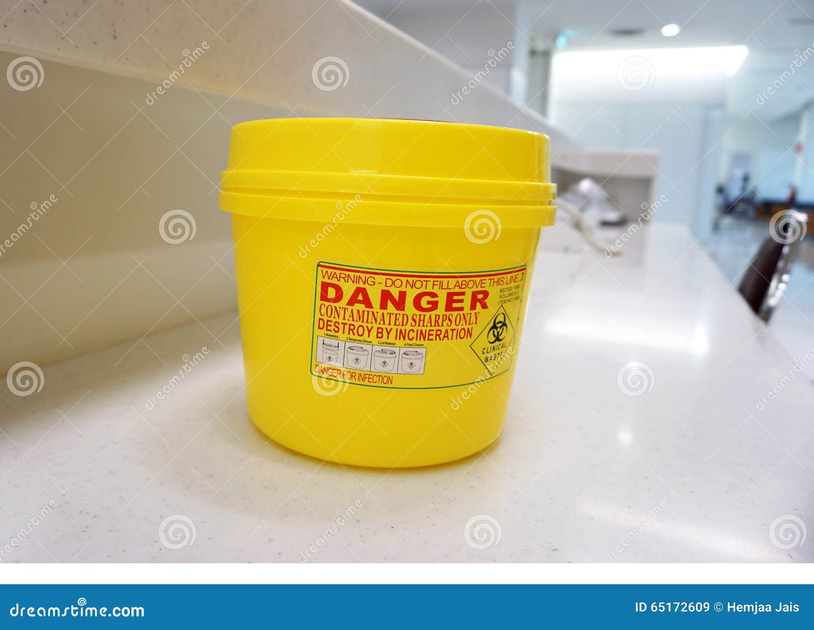 The hazardous container stock image. Image of plastic - 65172609