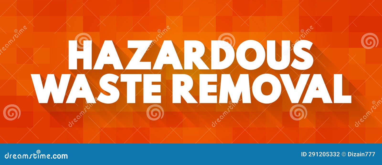 Hazardous Waste Removal Text Concept for Presentations and Reports ...