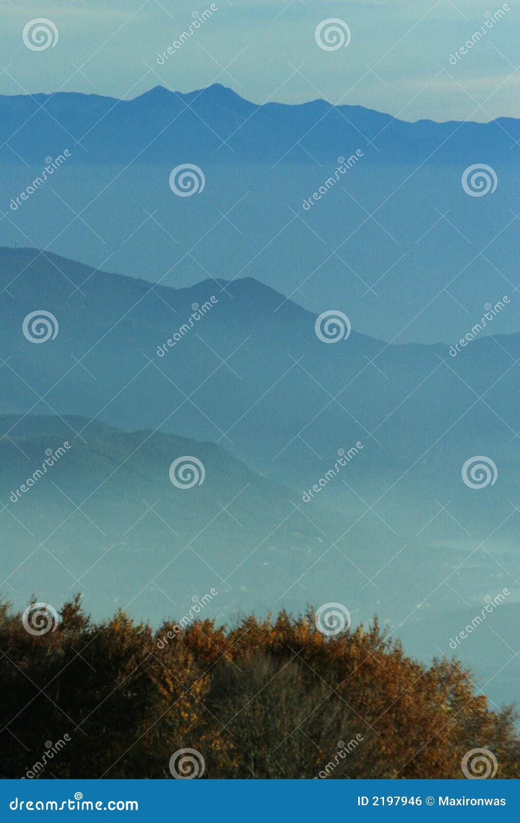 Haze perspective stock photo. Image of panorama, mountain - 2197946