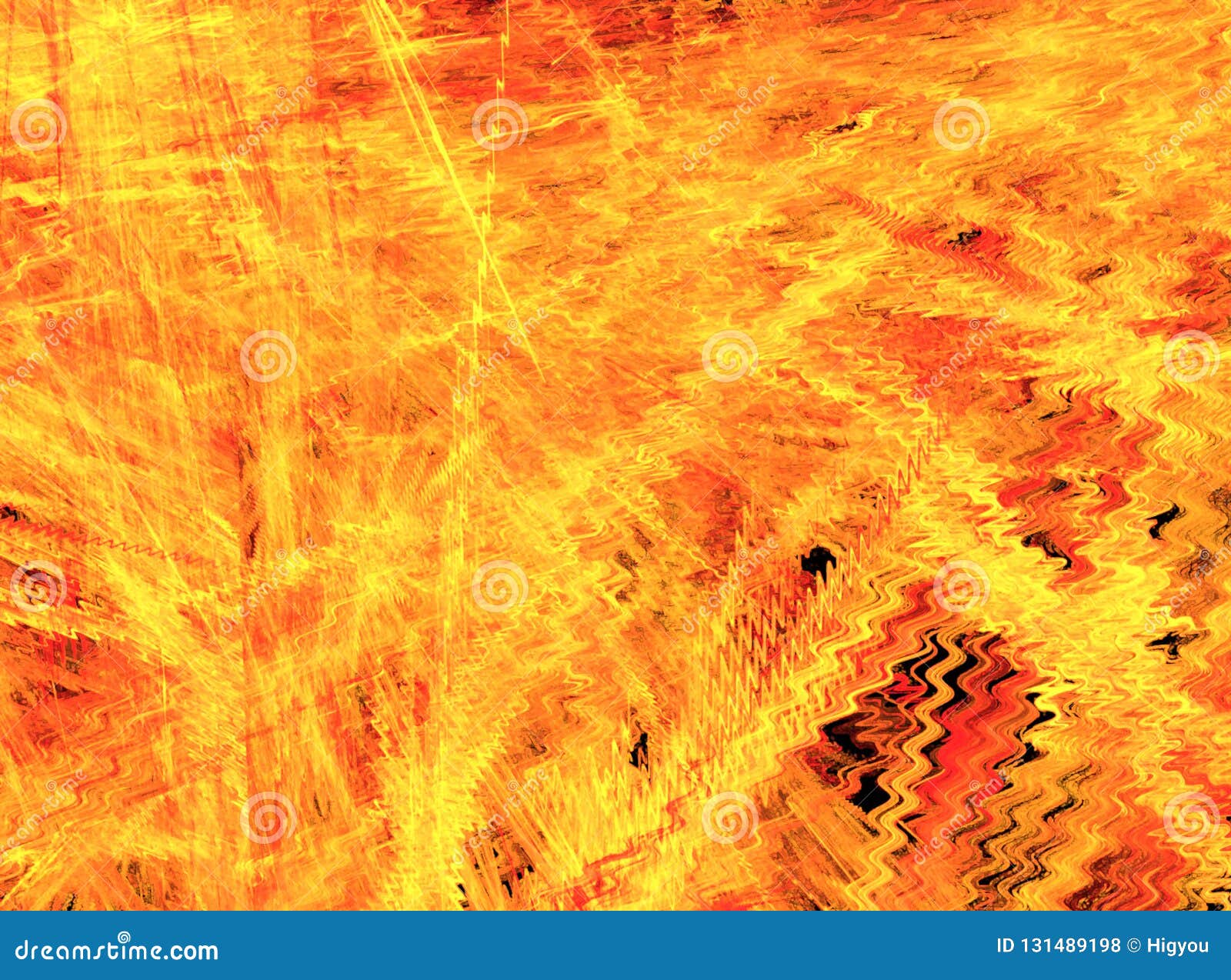 Fire Haze Ripple Flames stock illustration. Illustration of flame ...