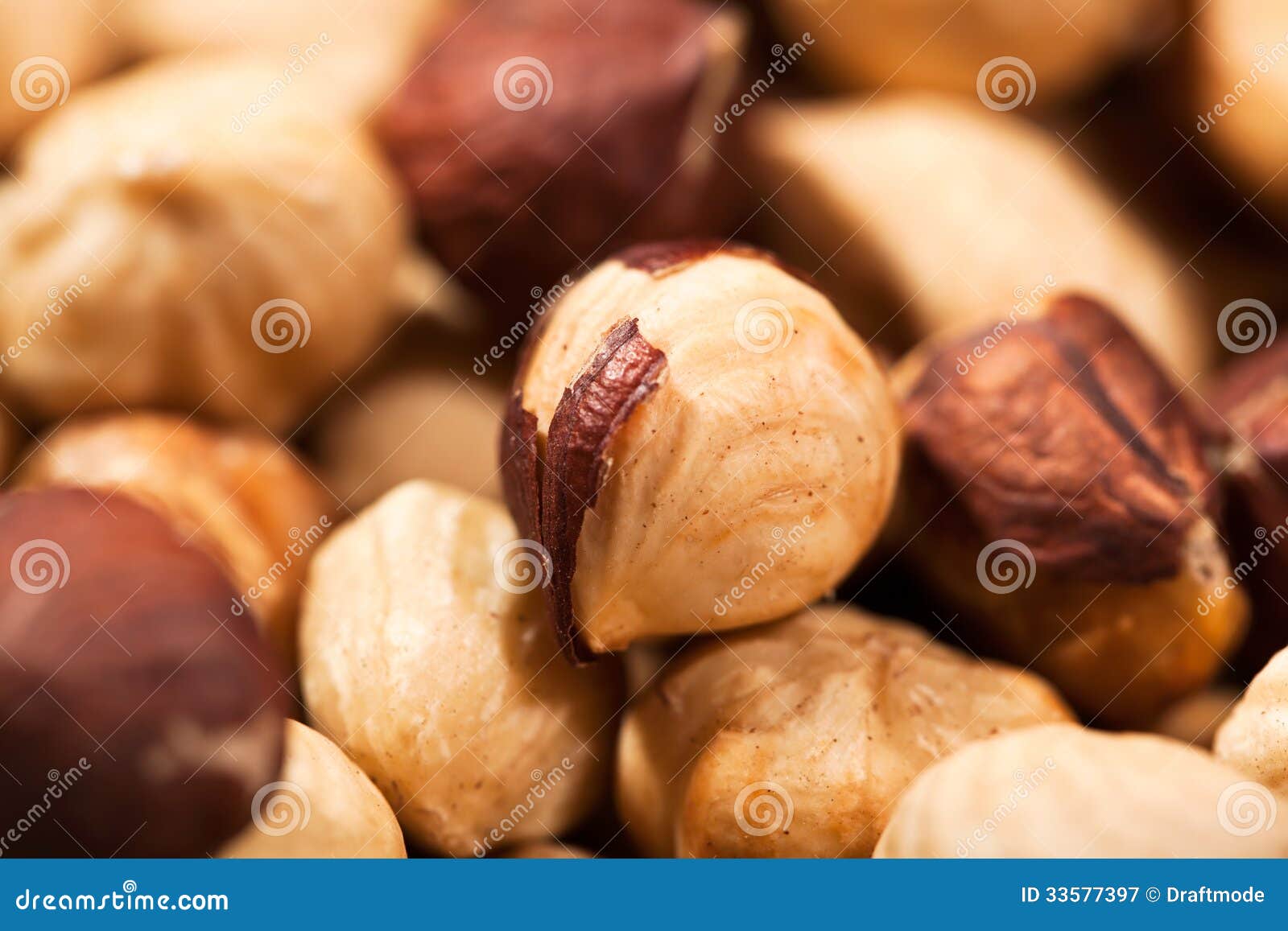 Hazelnut macro stock image. Image of peeled, yellow, natural - 33577397