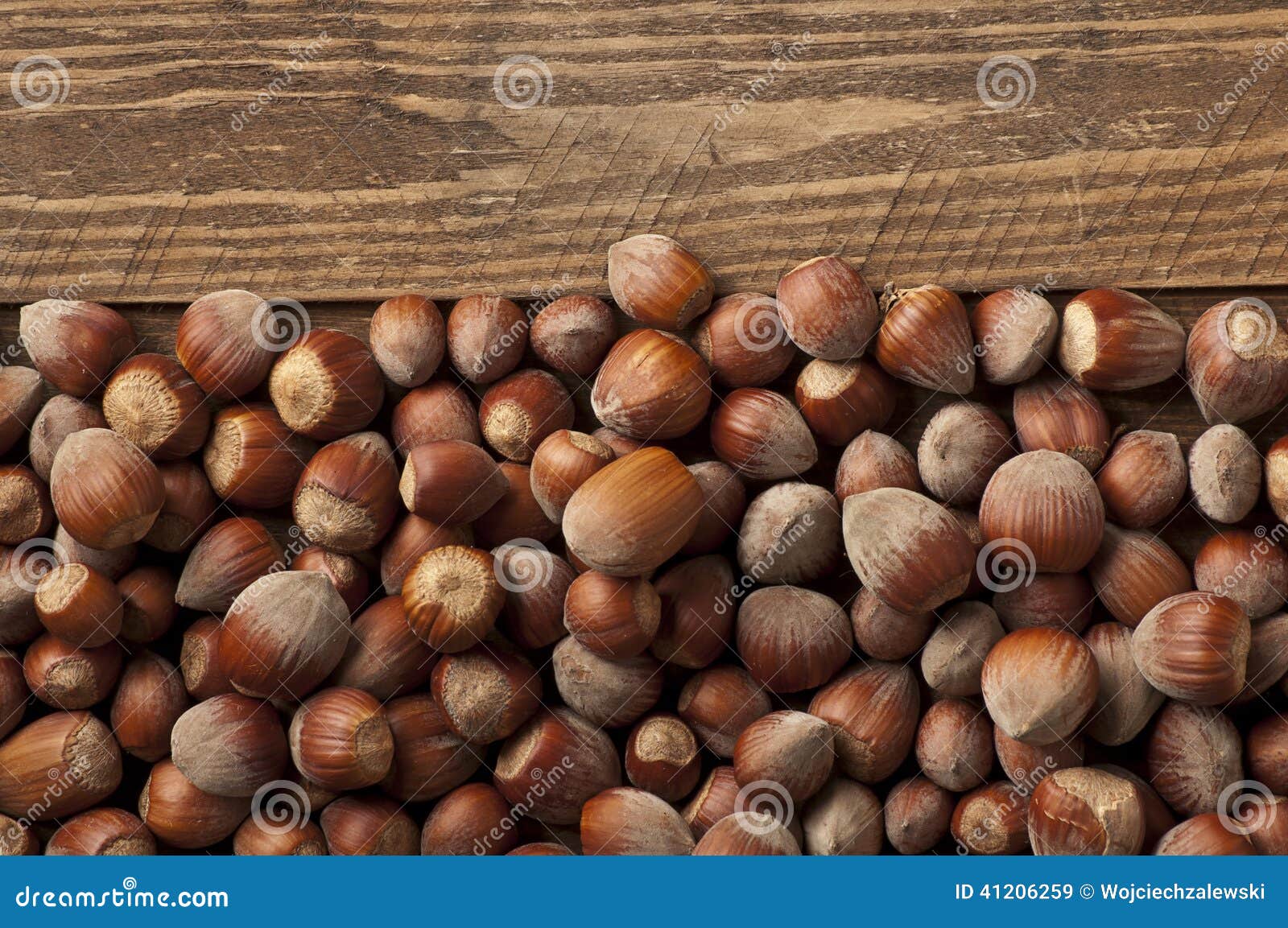 Hazelnut on wood stock image. Image of group, eating - 41206259