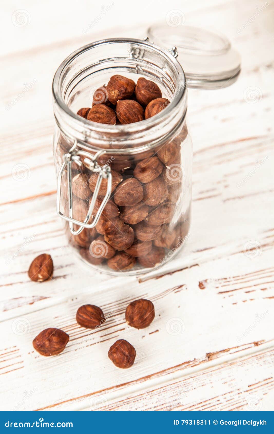Hazelnuts closeup photo stock image. Image of ingredient - 79318311