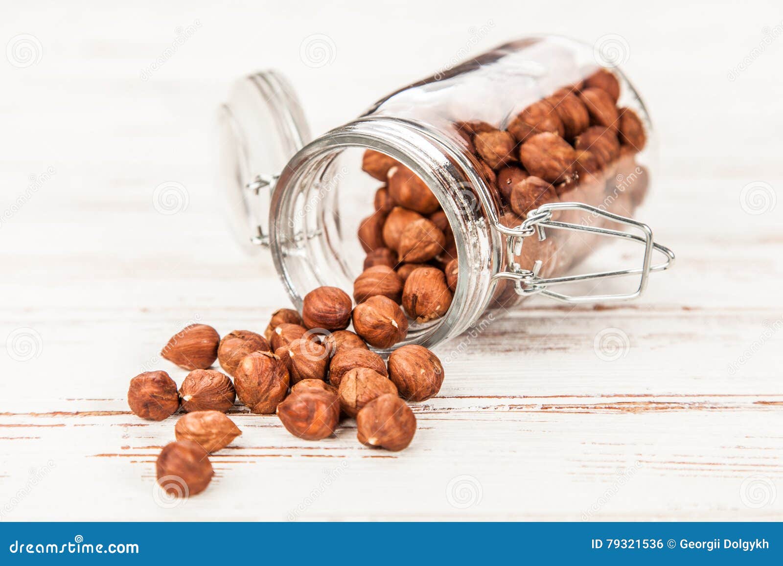 Hazelnuts closeup photo stock photo. Image of mixed, assortment - 79321536