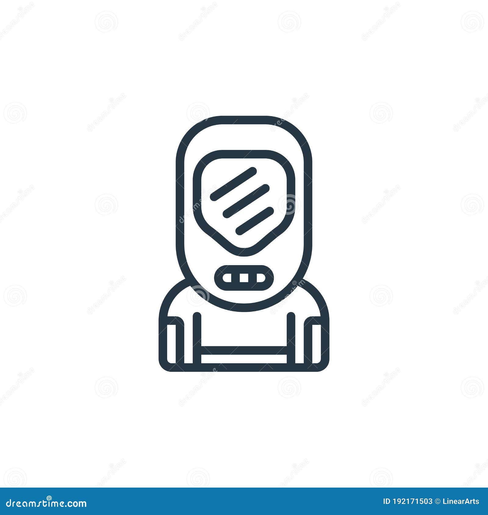 Hazmat Icon In Different Style Vector Illustration. Two Colored And ...