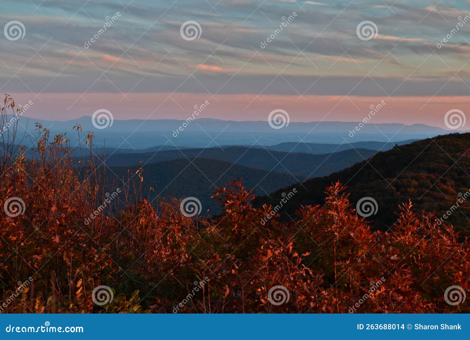 Hazy Mountains stock photo. Image of majestic, mountain - 263688014