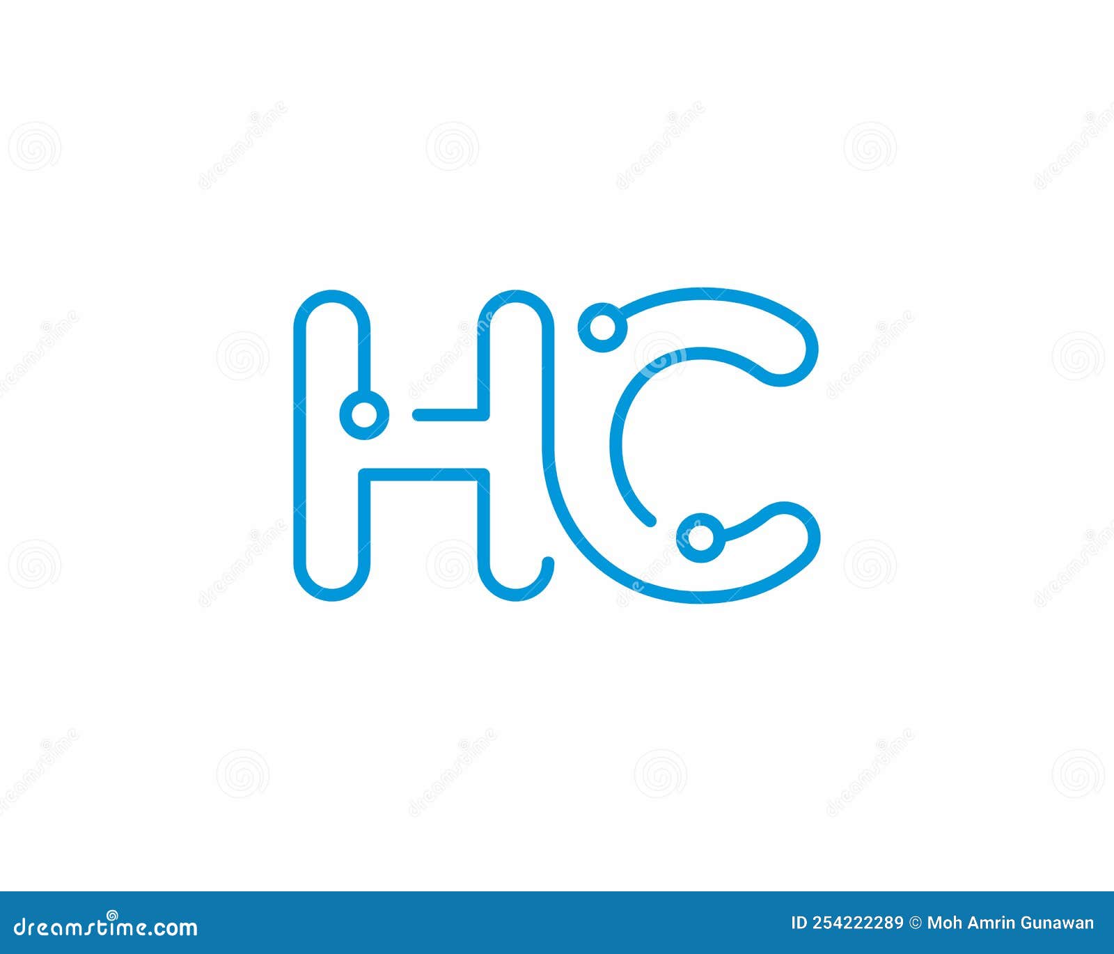 HB Letters, Electronic Circuit, Technology Logo Design Vector 001 Stock ...