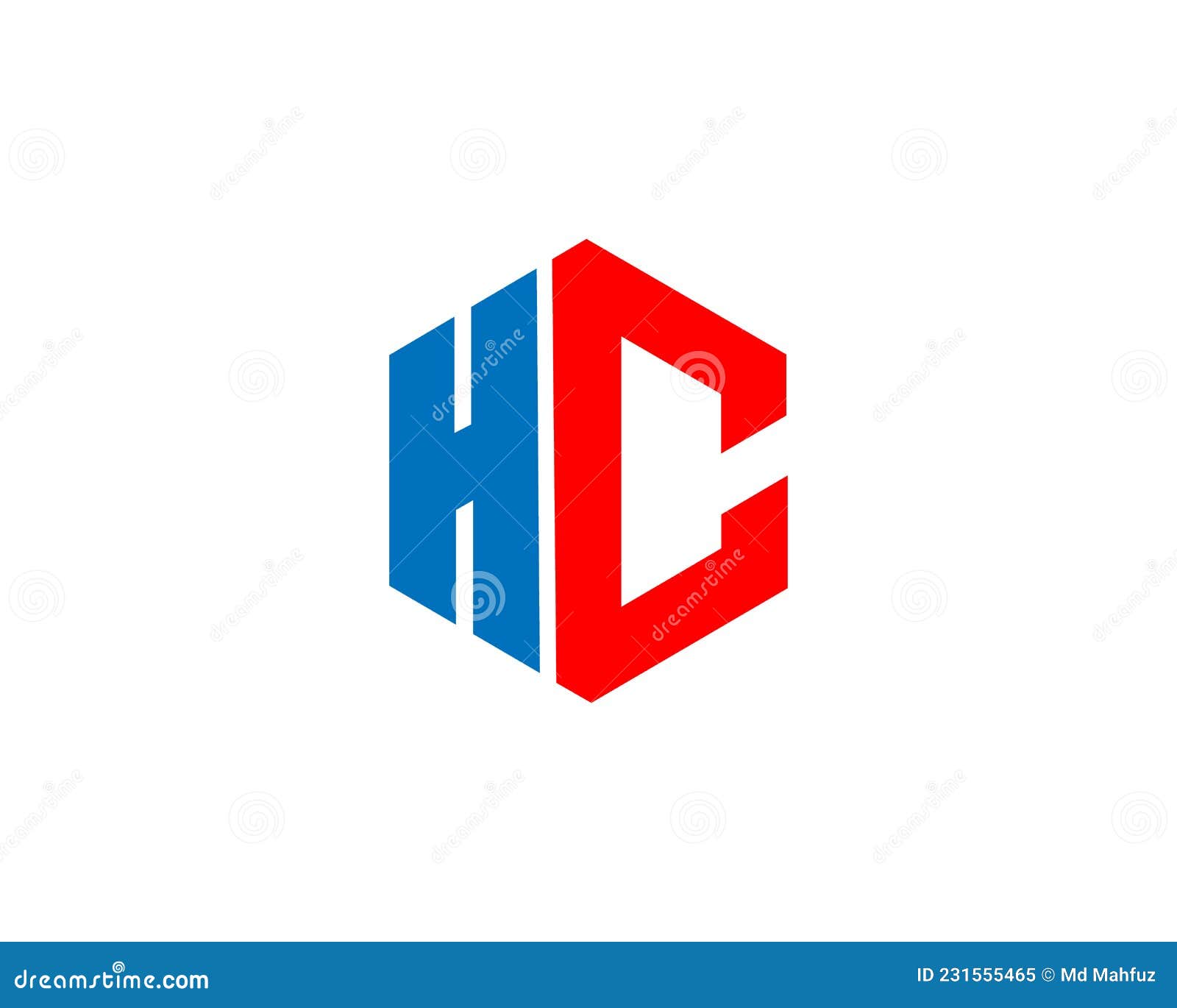 HC Logo Monogram Design Template Stock Vector - Illustration of ...
