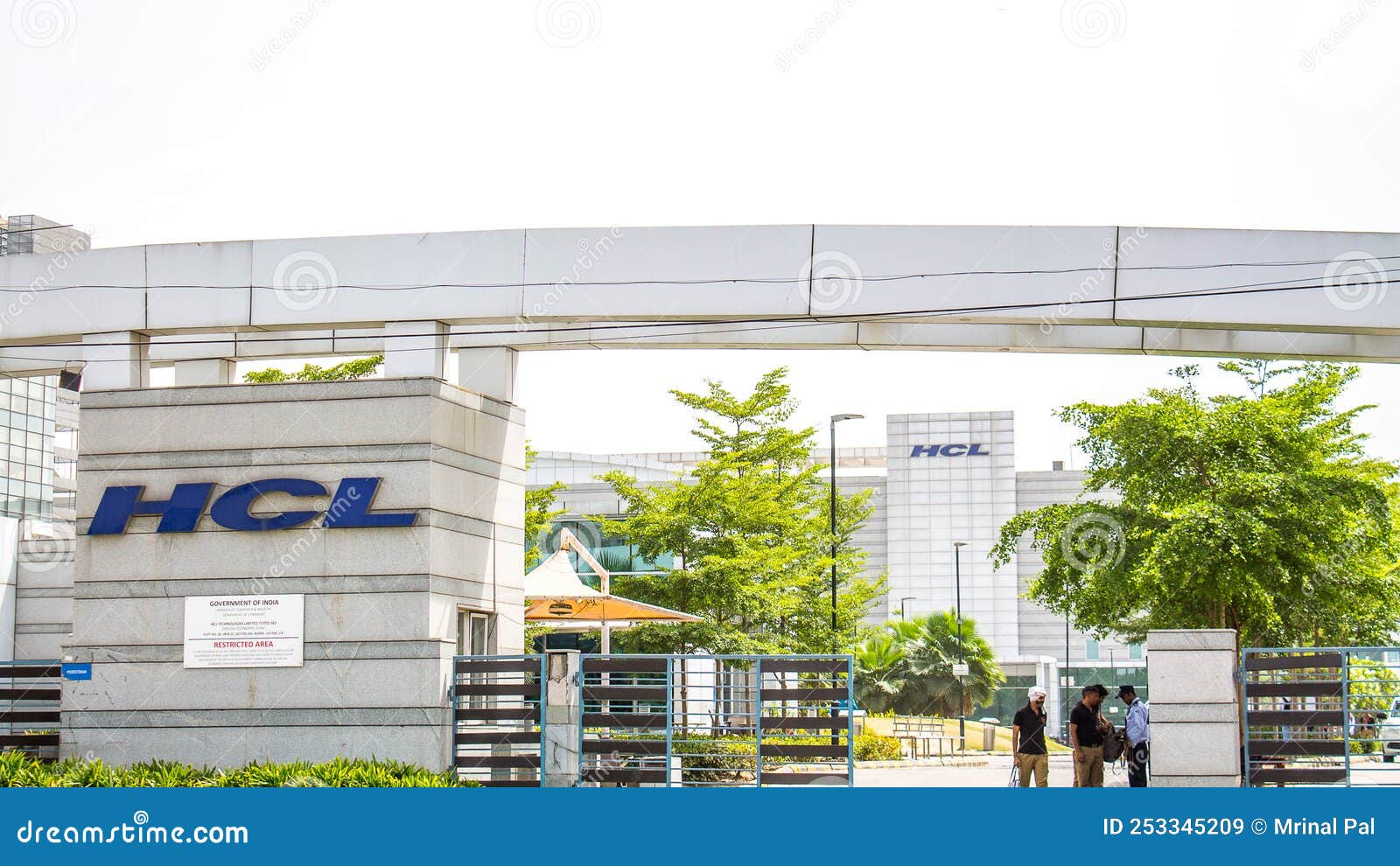 HCL Technologies, India editorial stock image. Image of management ...