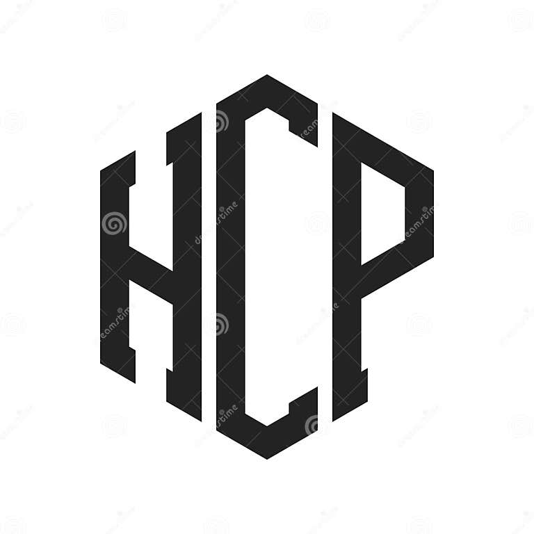 HCP Logo Design. Initial Letter HCP Monogram Logo Using Hexagon Shape ...