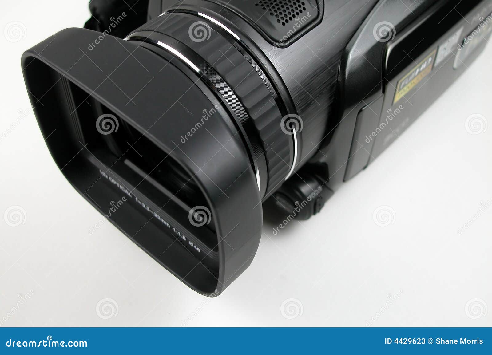 HD Camera-Lens stock image. Image of white, recorder, lens - 4429623