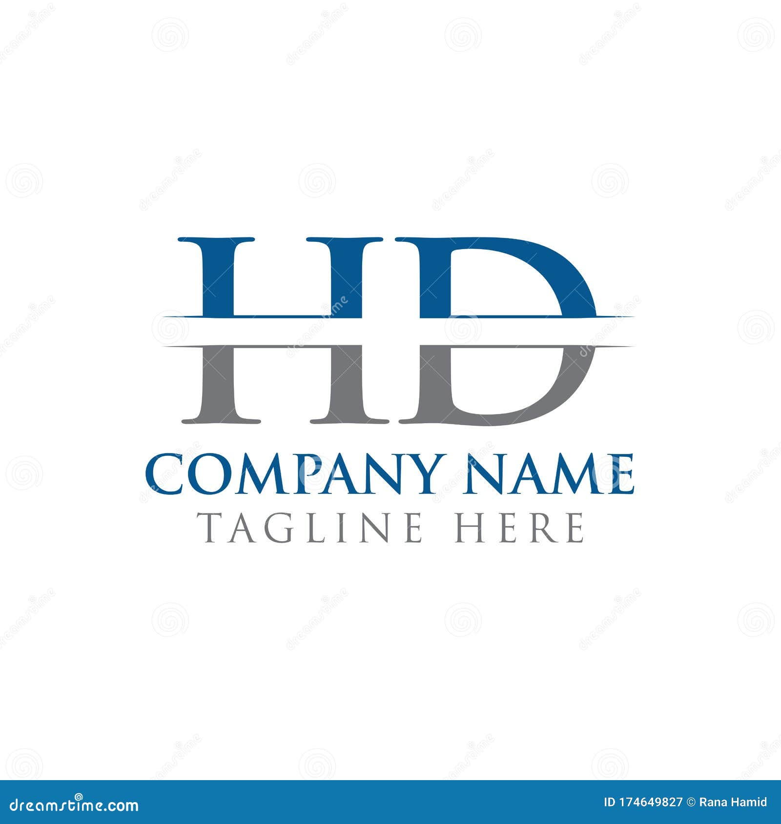 HD Letter Type Logo Design Vector Template. Abstract Letter HD Logo ...