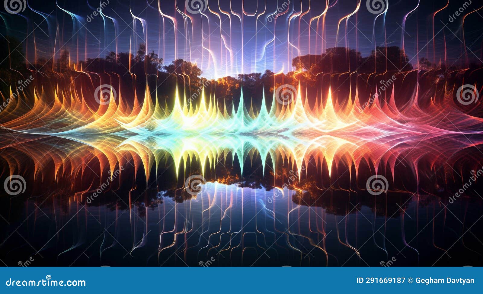 Hd Sound Wave Wallpaper, Visual Waves Background, Graphic Designed ...