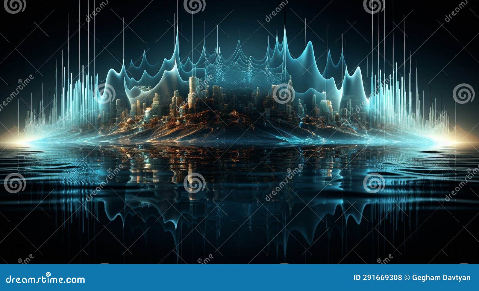 Hd Sound Wave Wallpaper, Visual Waves Background, Graphic Designed ...