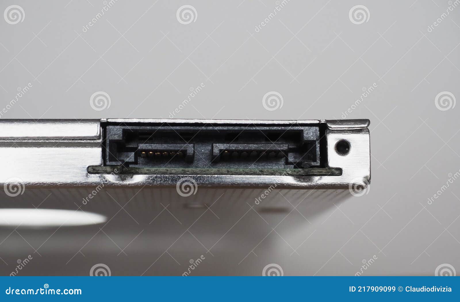 HD or SSD sata port stock image. Image of technological - 217909099