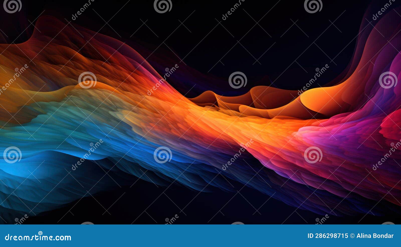 Hd Super Bright Colors. Created with Generative AI Stock Illustration ...
