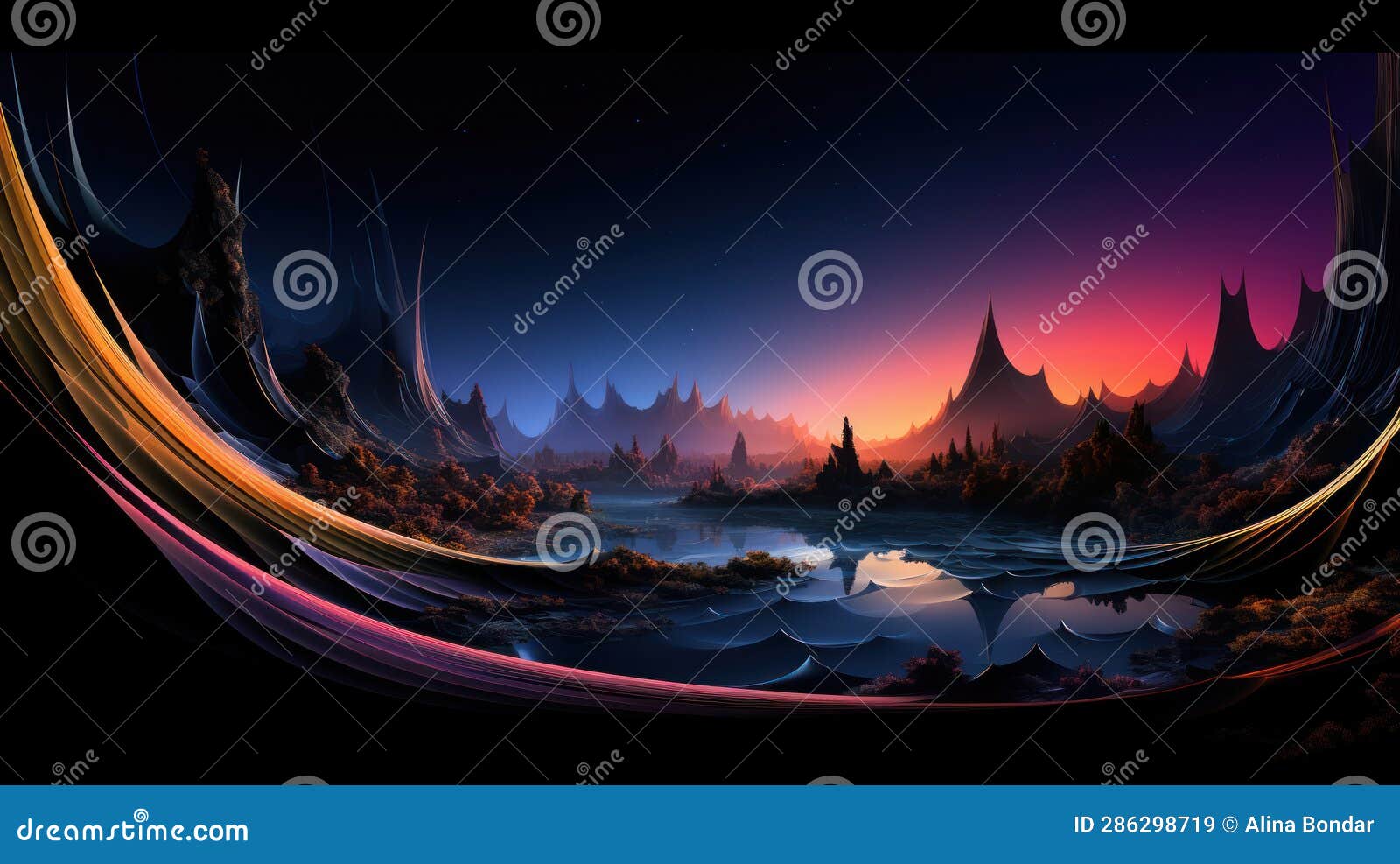 Hd Super Bright Colors. Created with Generative AI Stock Illustration ...