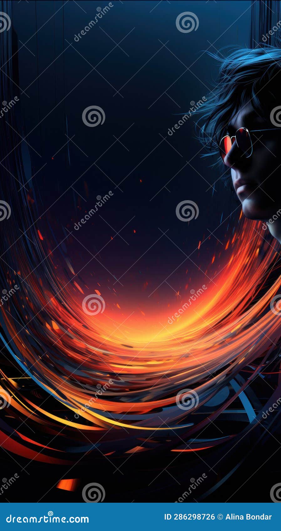 Hd Super Bright Colors. Created with Generative AI Stock Illustration ...