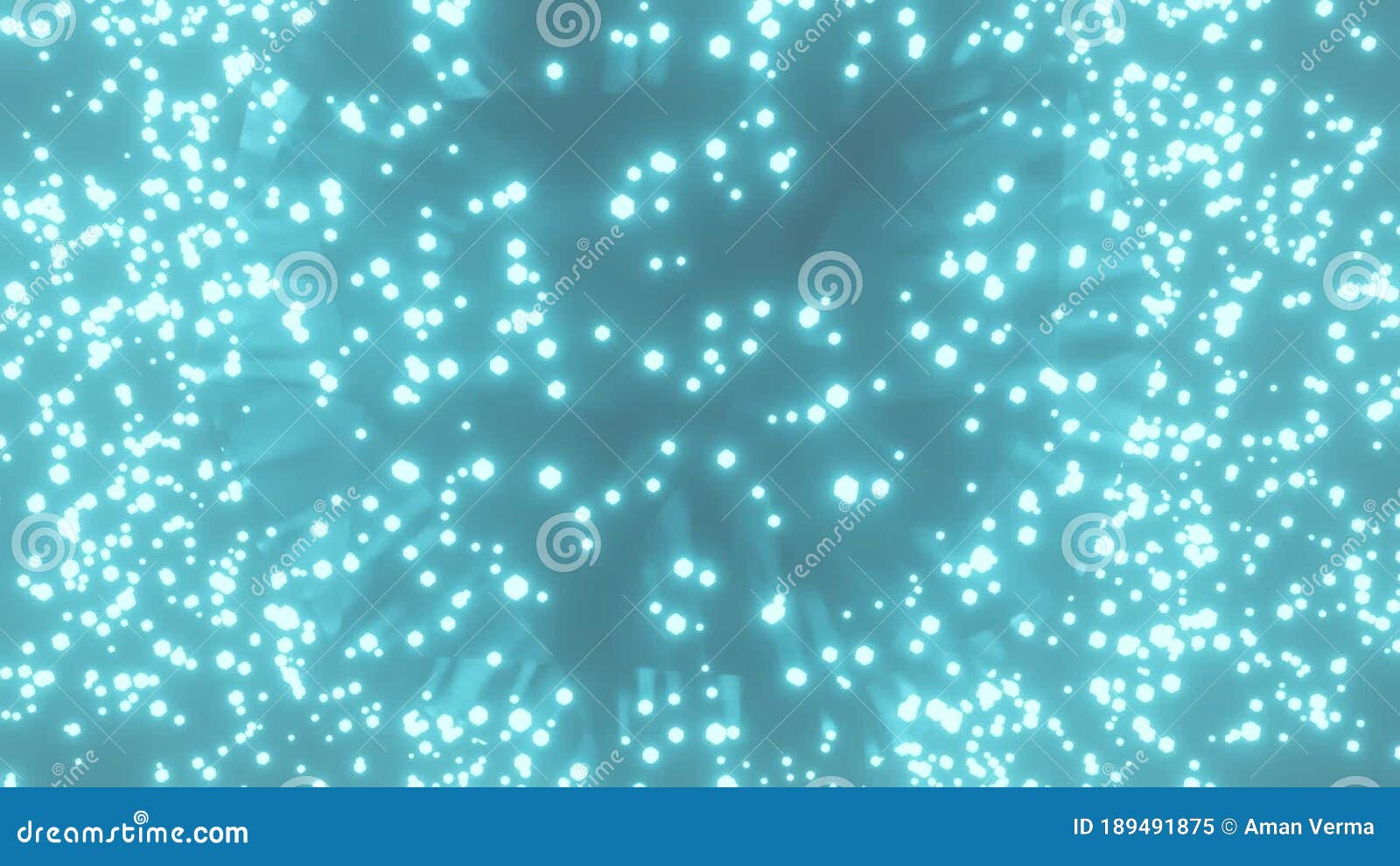 HD Video of Blue Color Energy Particle Exploding. Stock Video - Video ...