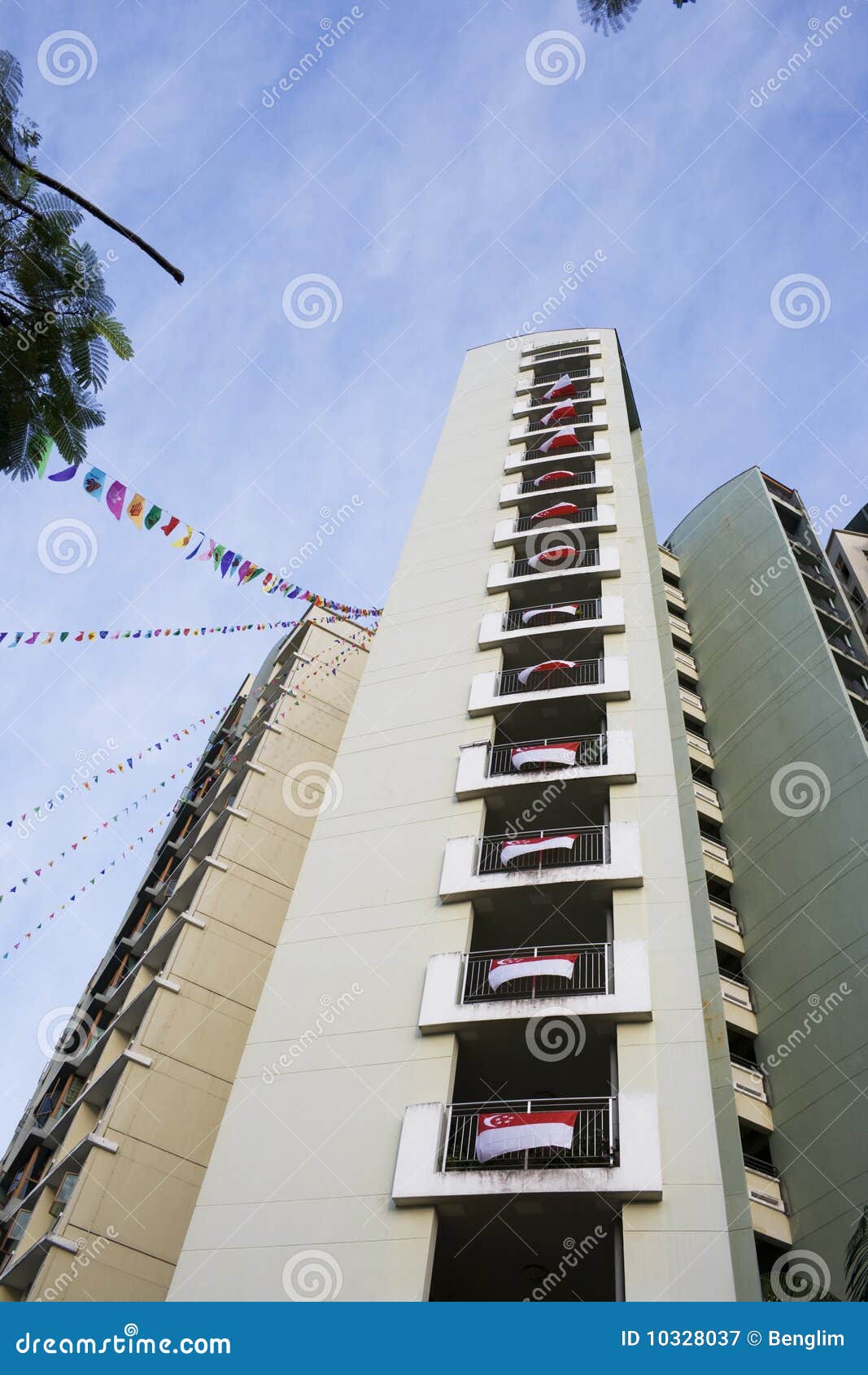 HDB Singapore stock image. Image of estate, architecture - 10328037