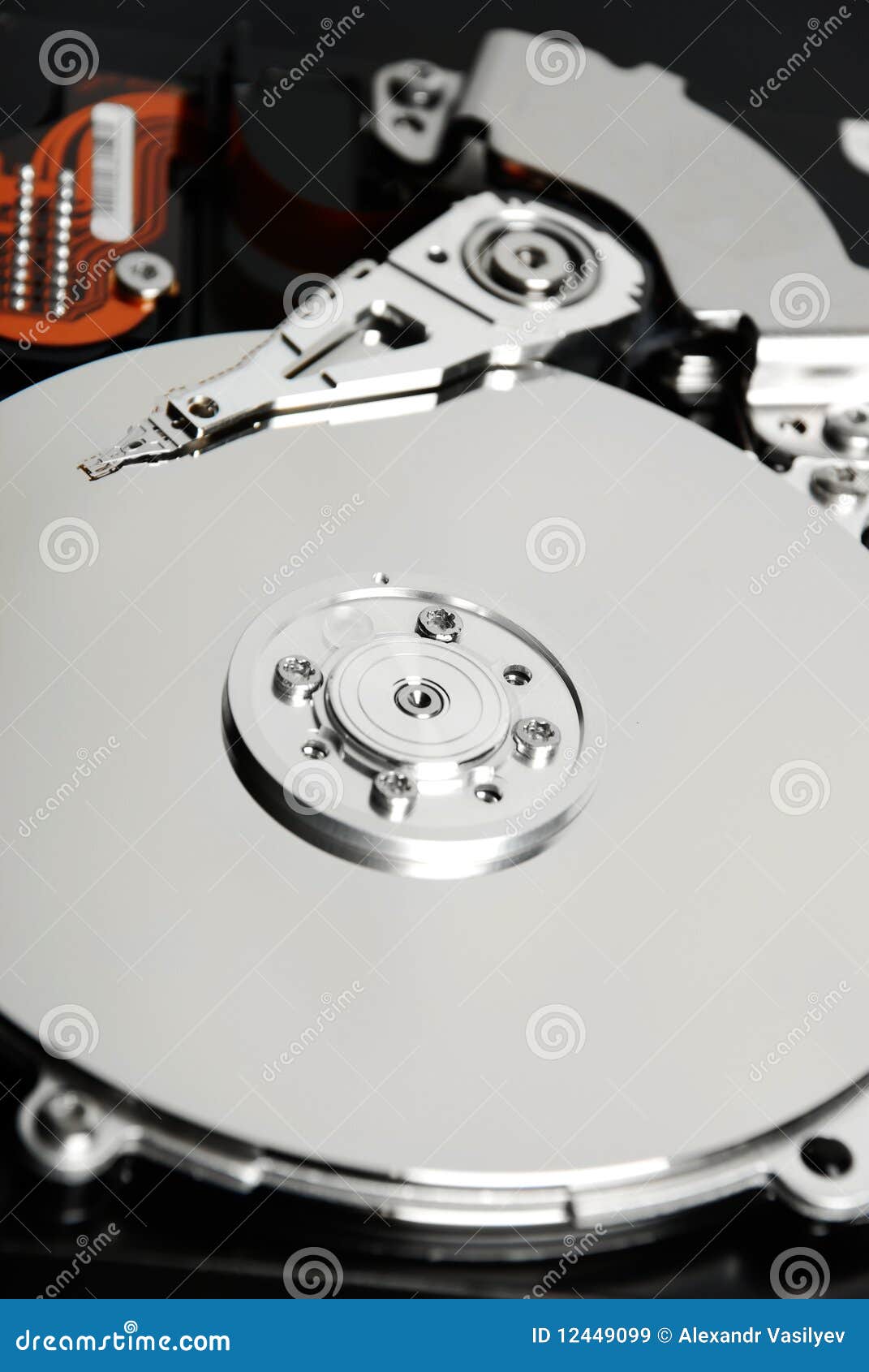 Hdd stock image. Image of electrical, head, memories - 12449099