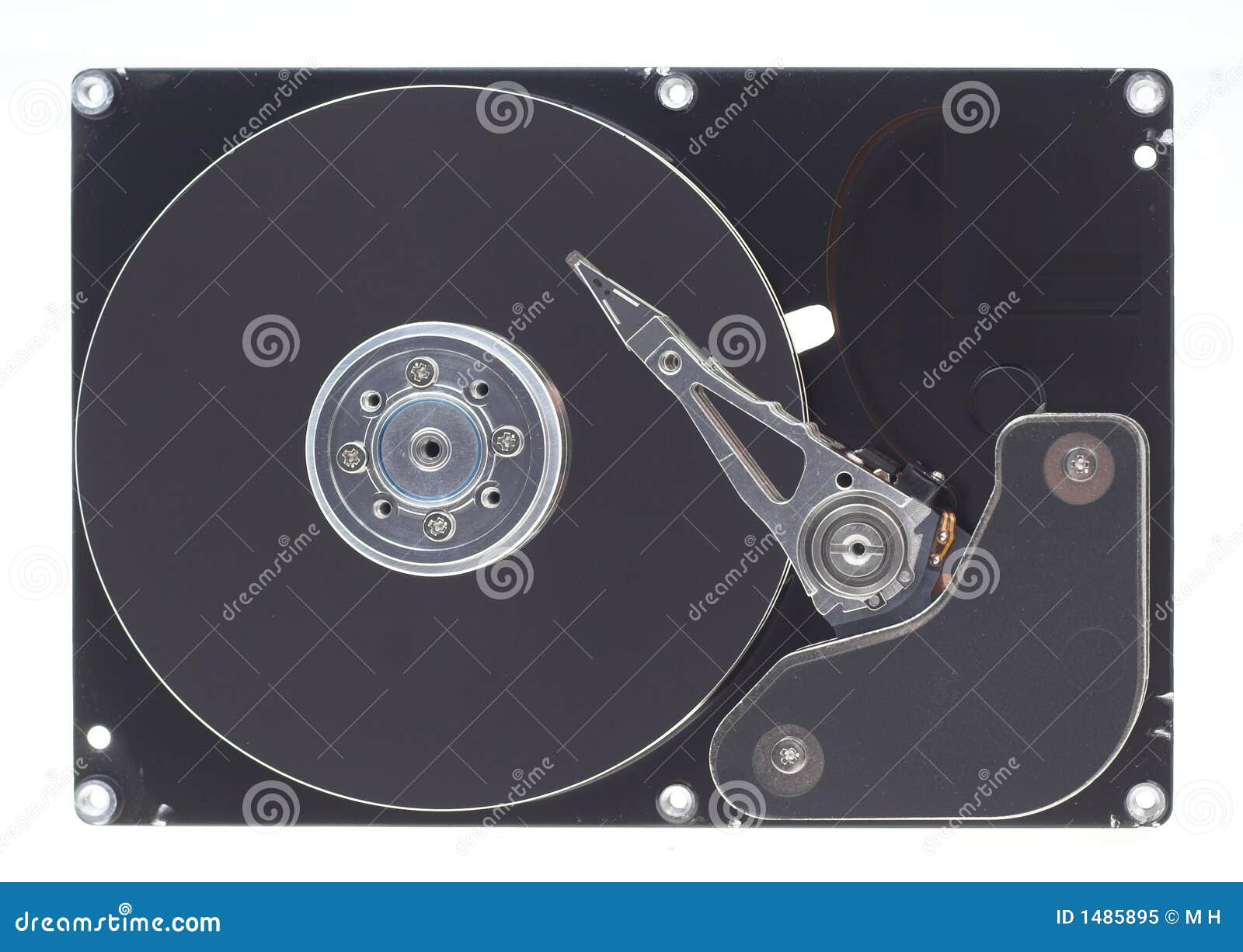 HDD stock image. Image of disc, electronics, device, electro - 1485895