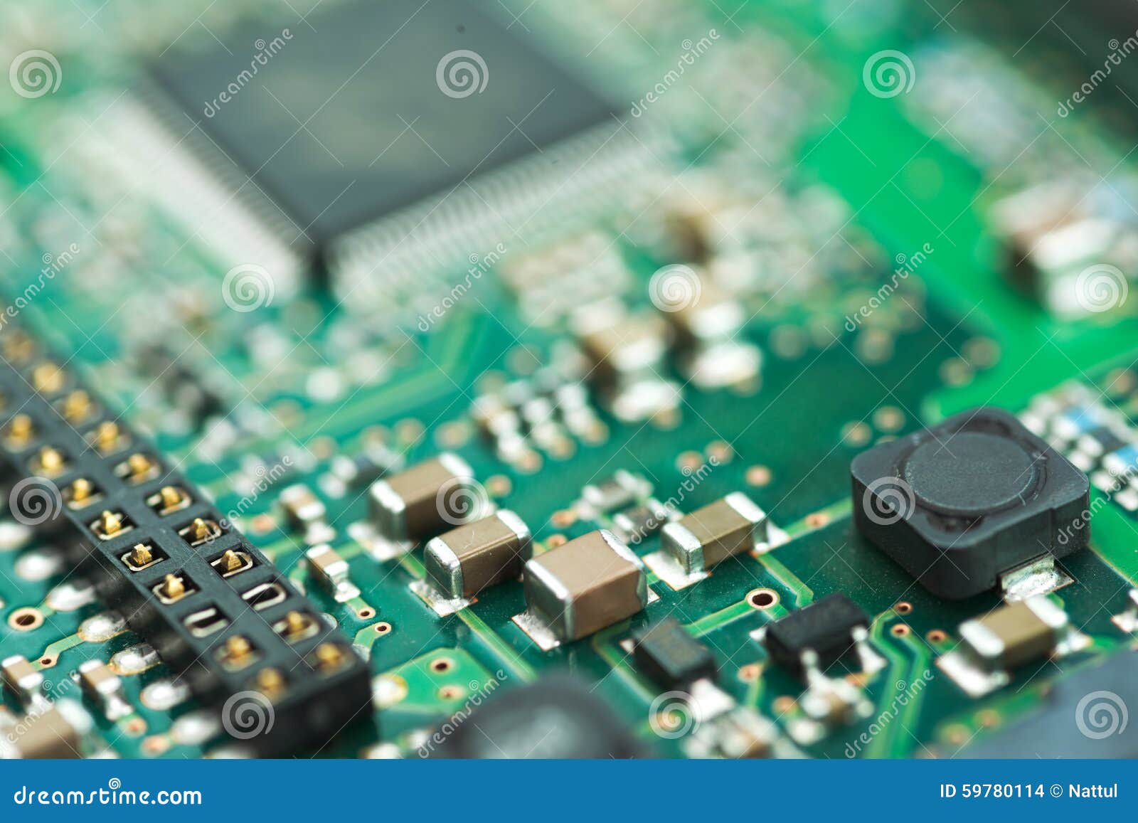HDD Controller PCB Background Stock Photo - Image of harddisk ...